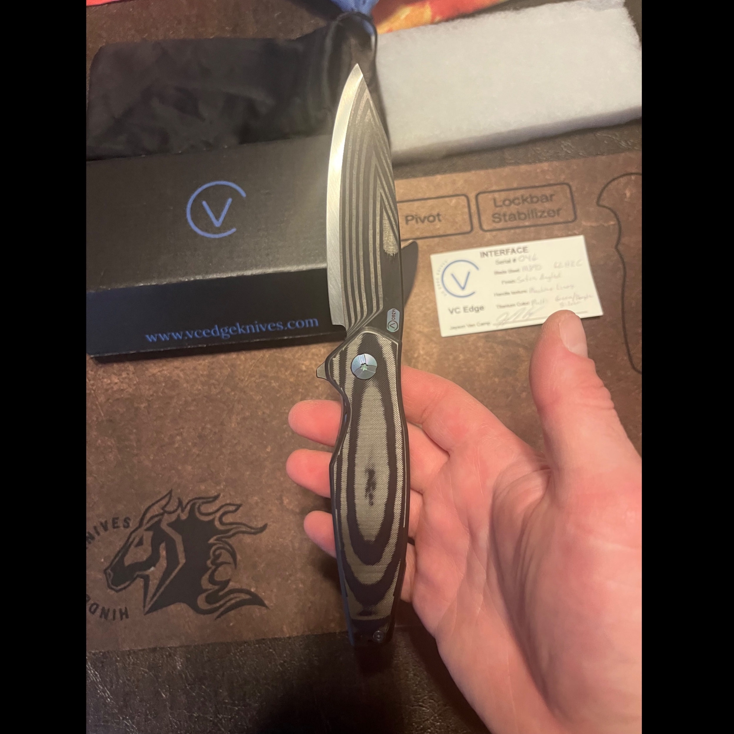 Bladebinge - VC Edge Knives Interface #46