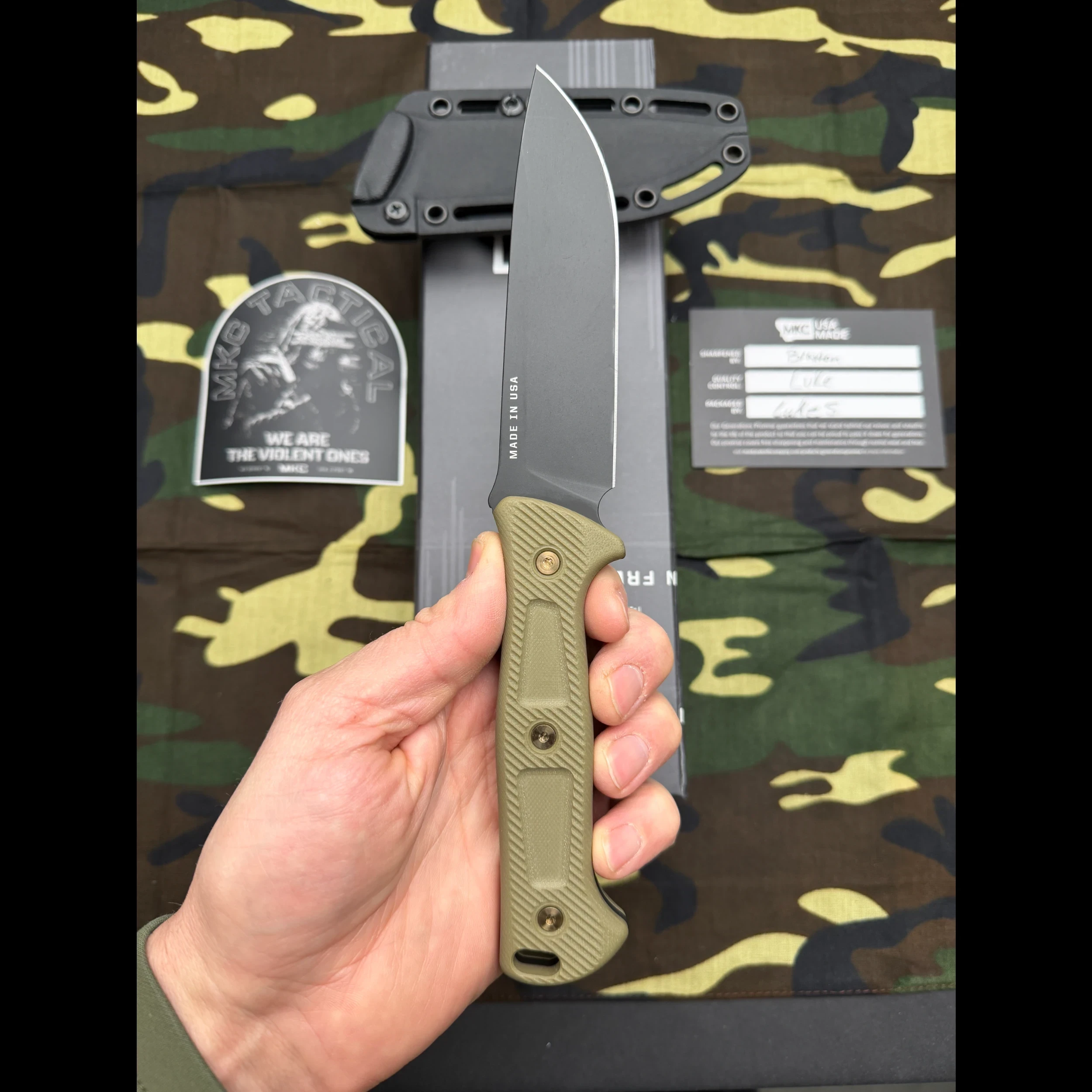 Bladebinge - MKC - REDACTED - BLK/OD