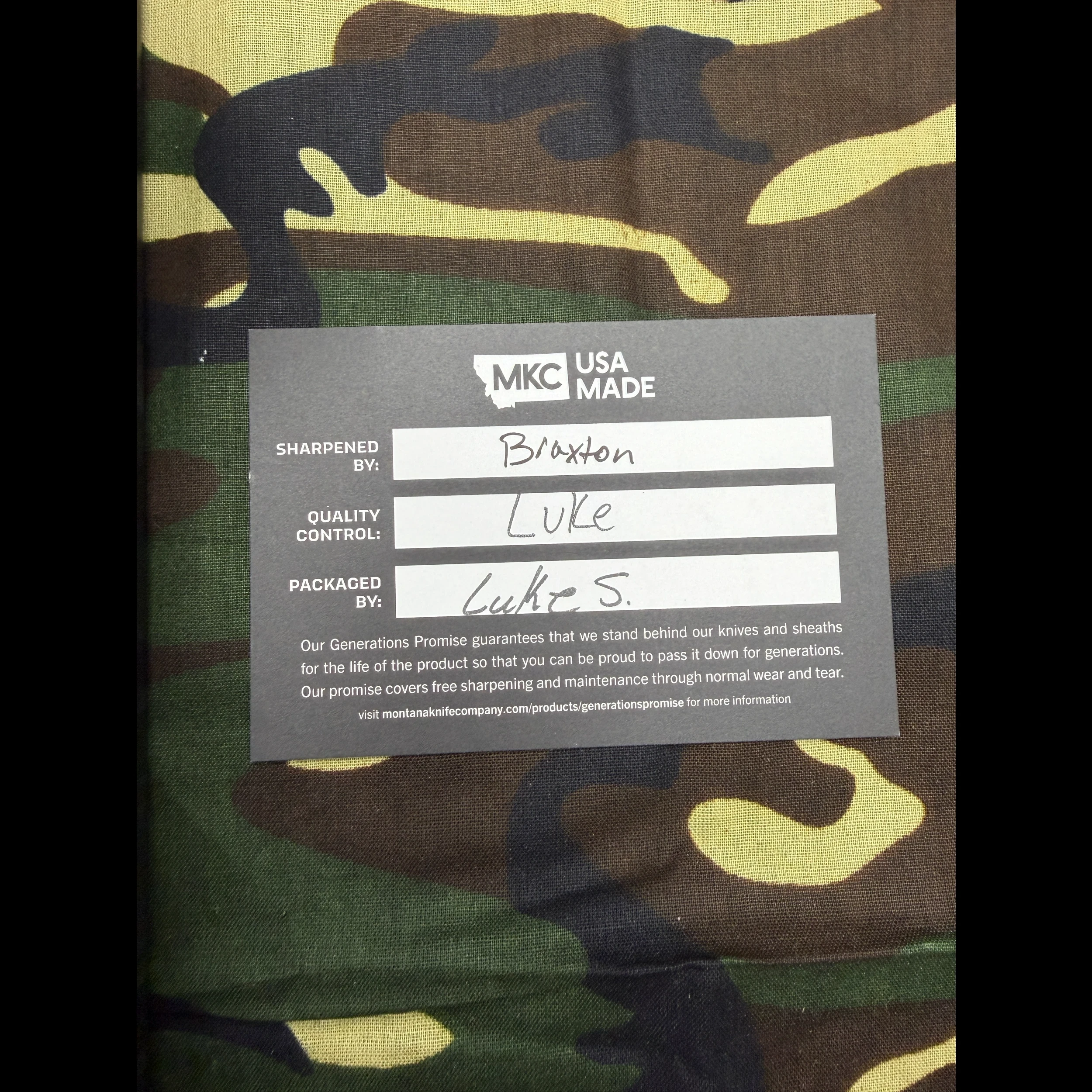 Bladebinge - MKC - REDACTED - BLK/OD