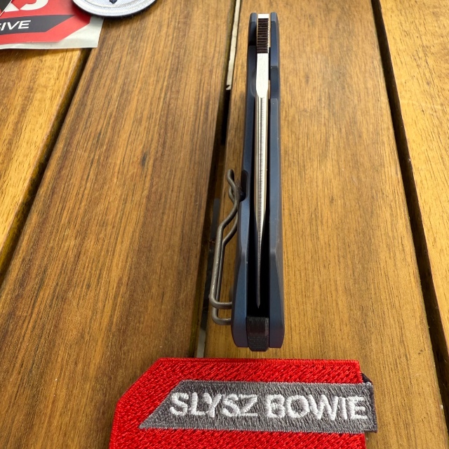 Bladebinge - NEW! REDUCED PRICE! SPYDERCO EXCLUSIVE SLYSZ BOWIE FOLDER ...