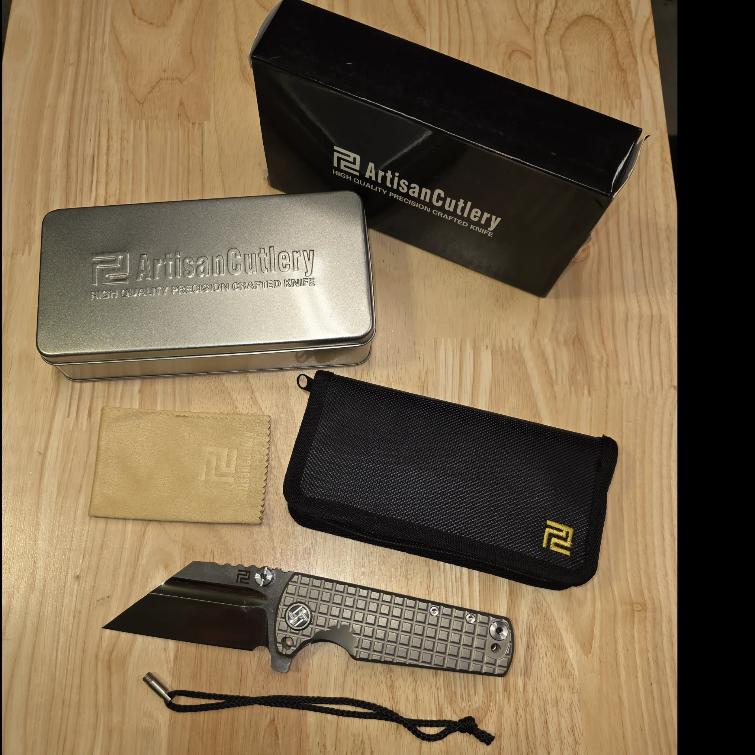Bladebinge - ARTISAN CUTLERY PROPONENT (FRAG TITANIUM)