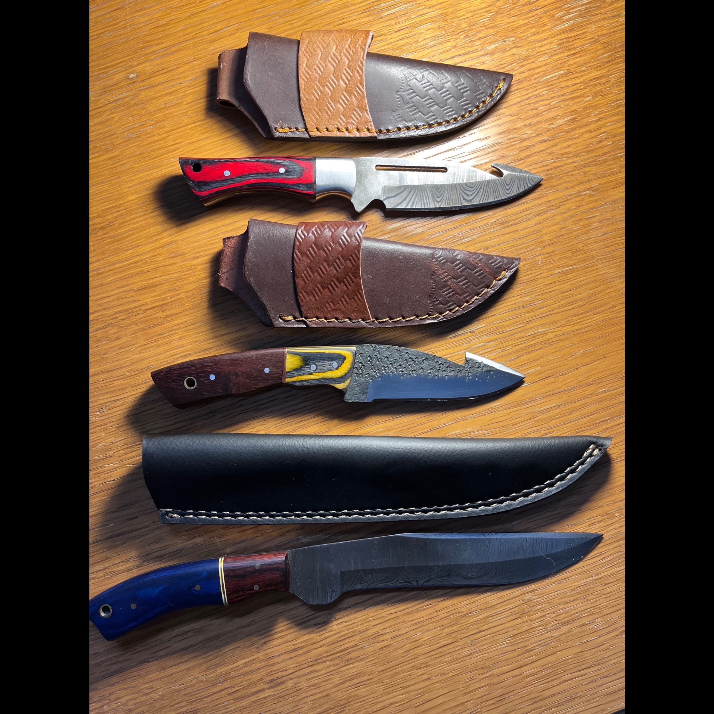 Bladebinge - Fixed Blade Knives - Bundle of 3