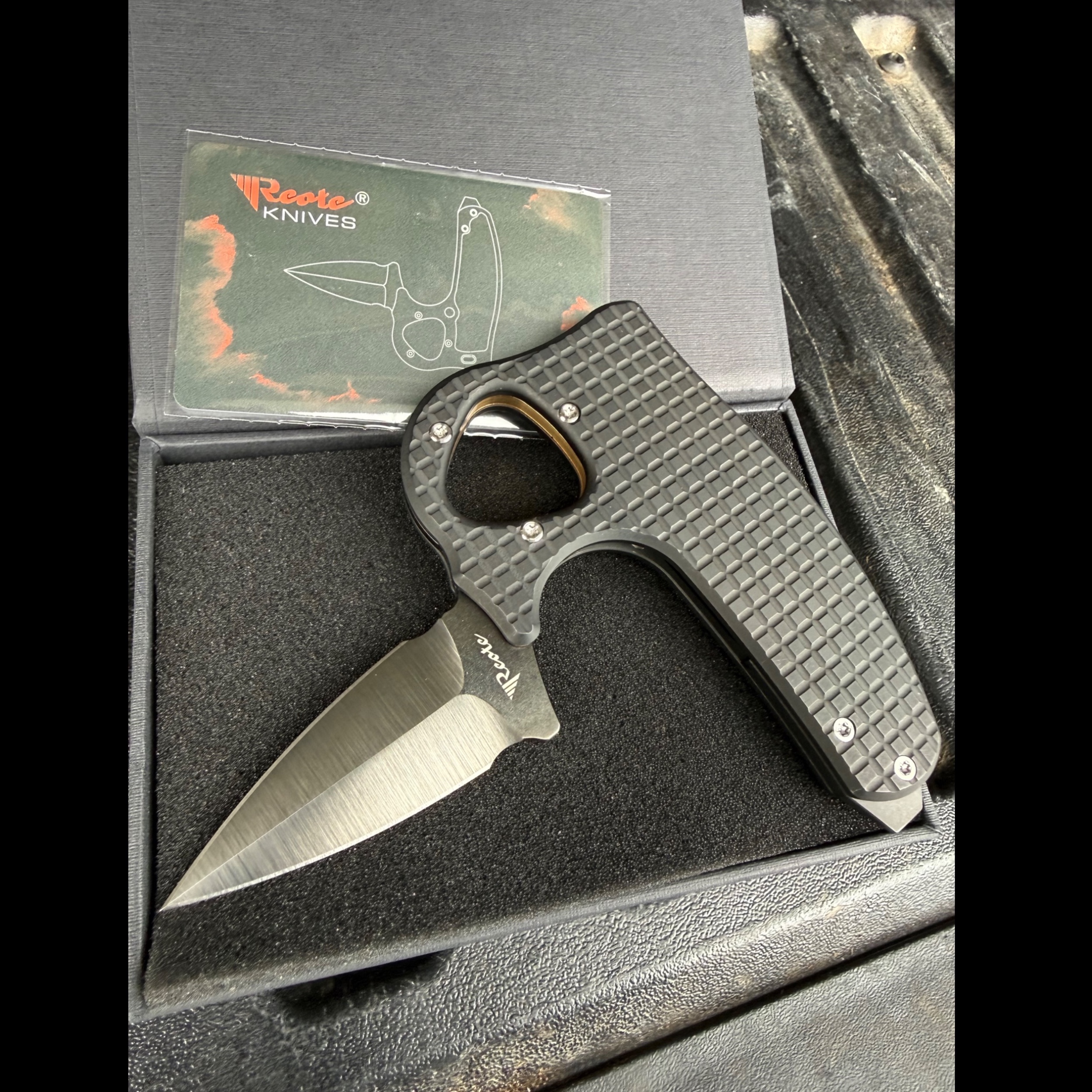 Bladebinge - Reate Exo-D PVD Black Elmax New