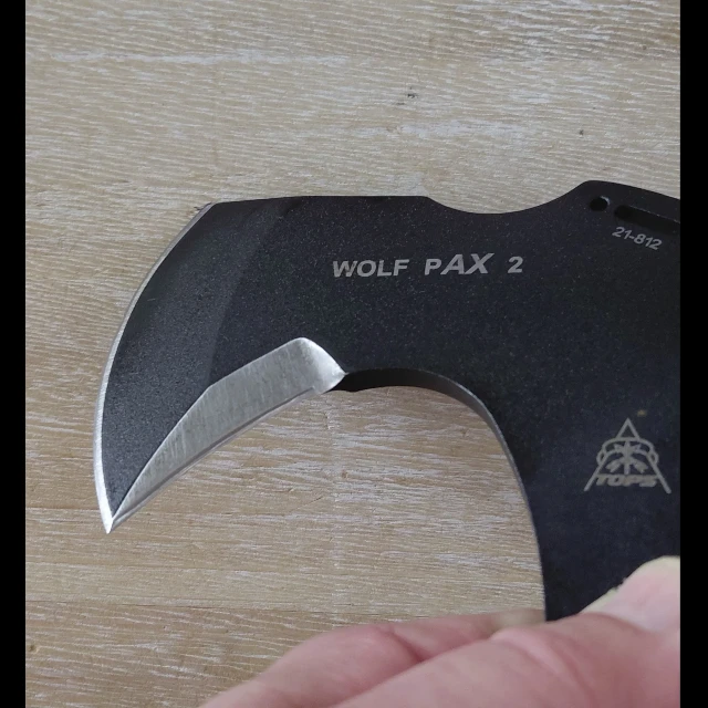 Bladebinge - TOPS WOLF PAX comb "axe/wolfpup knife"