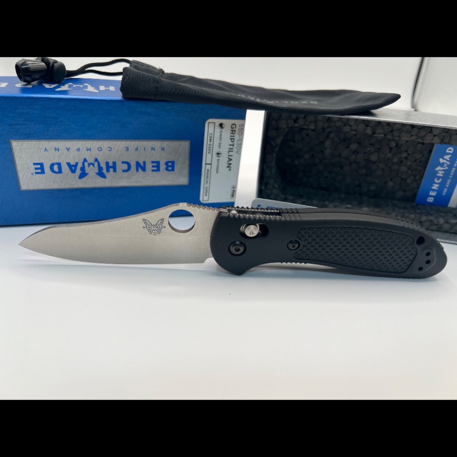 Bladebinge - Benchmade griptilian 550-30v sheep’s foot