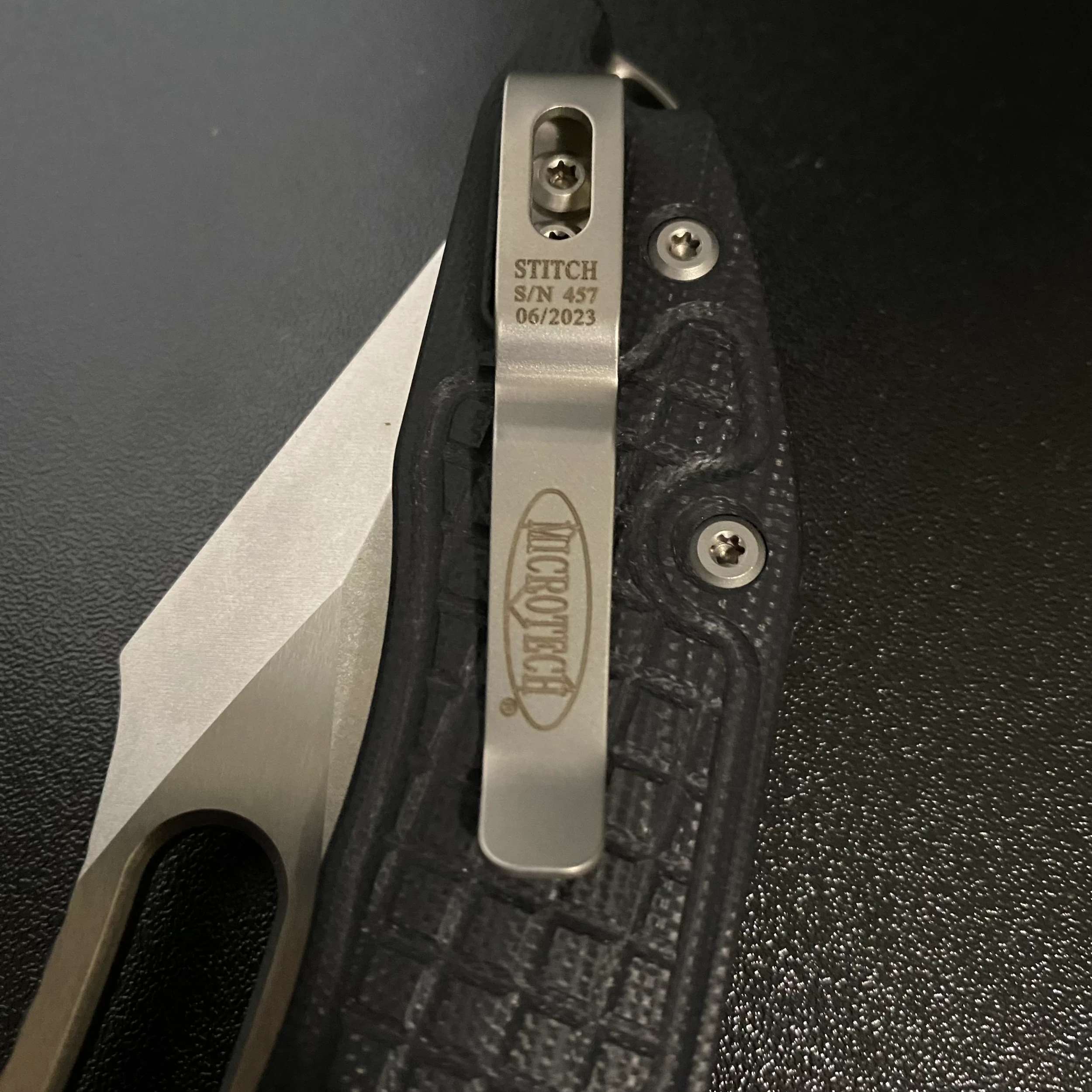 Bladebinge - Microtech Stitch RAM-LOK Frag
