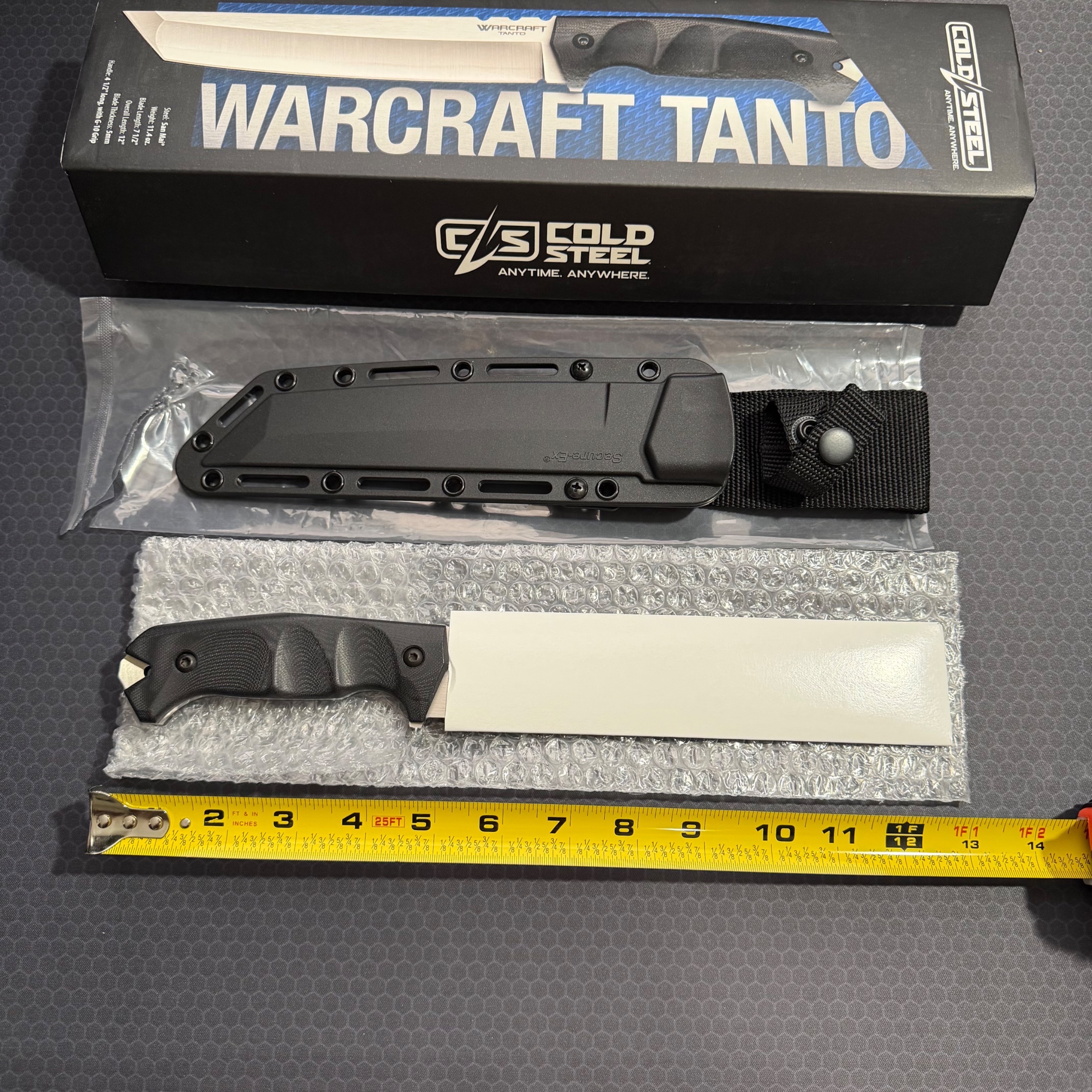 Bladebinge - Cold Steel Warcraft Tanto (7.5" San Mai)