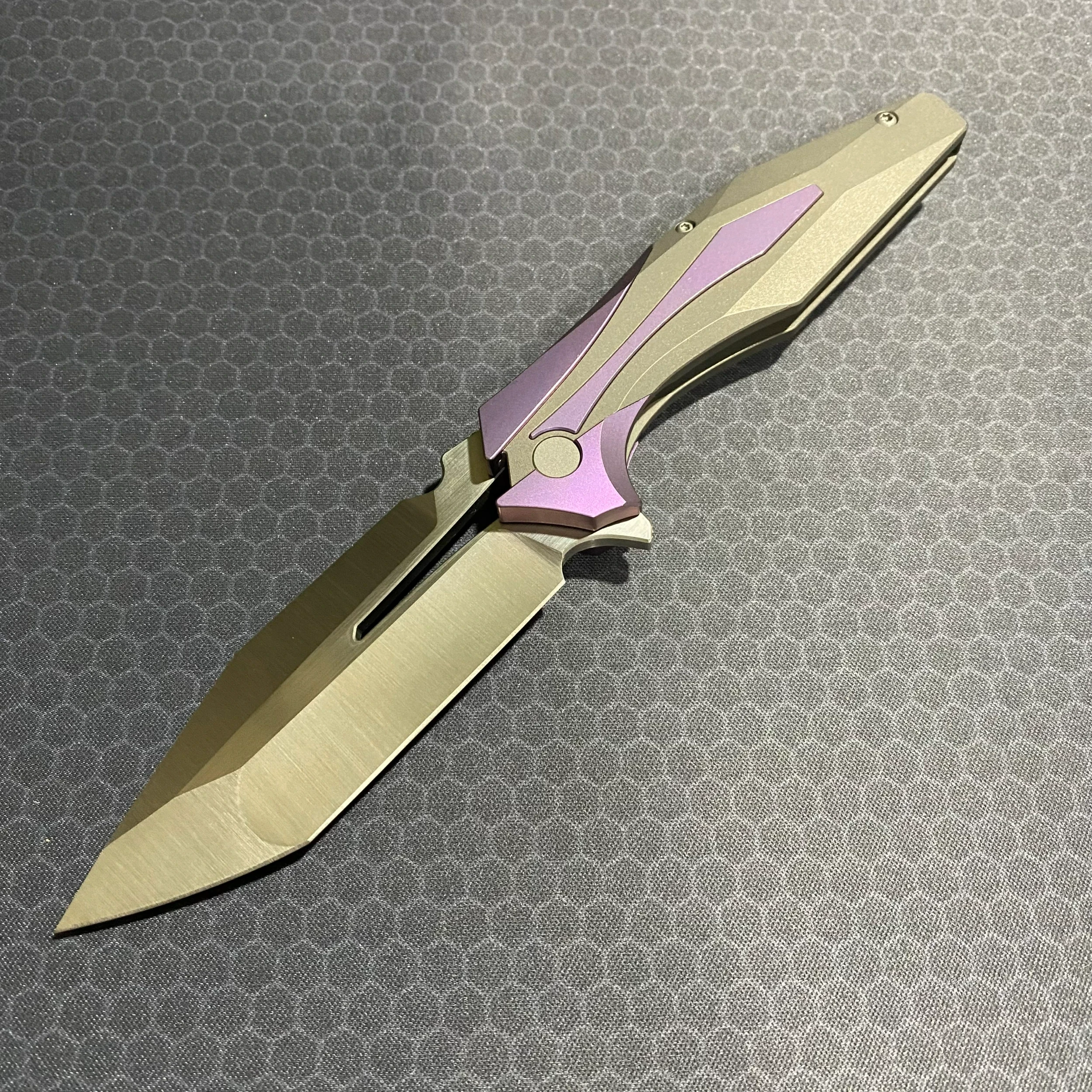 Bladebinge - Arcane Design x Isham Bladeworks PLEXUS - Purple / Satin ...