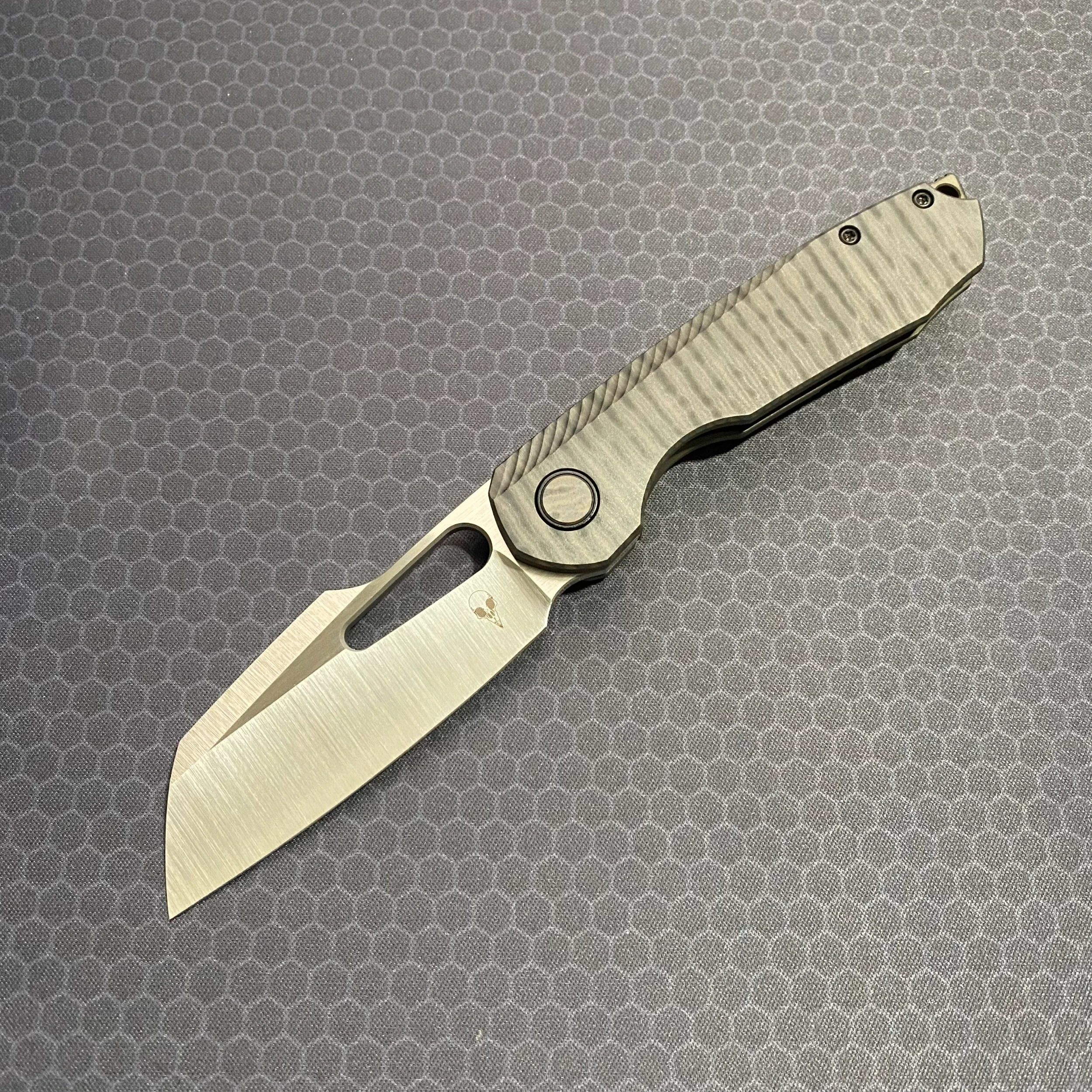 Bladebinge - Sparrow Knife Co. Strix V7 (Round 2) Magnacut Flamed Ti