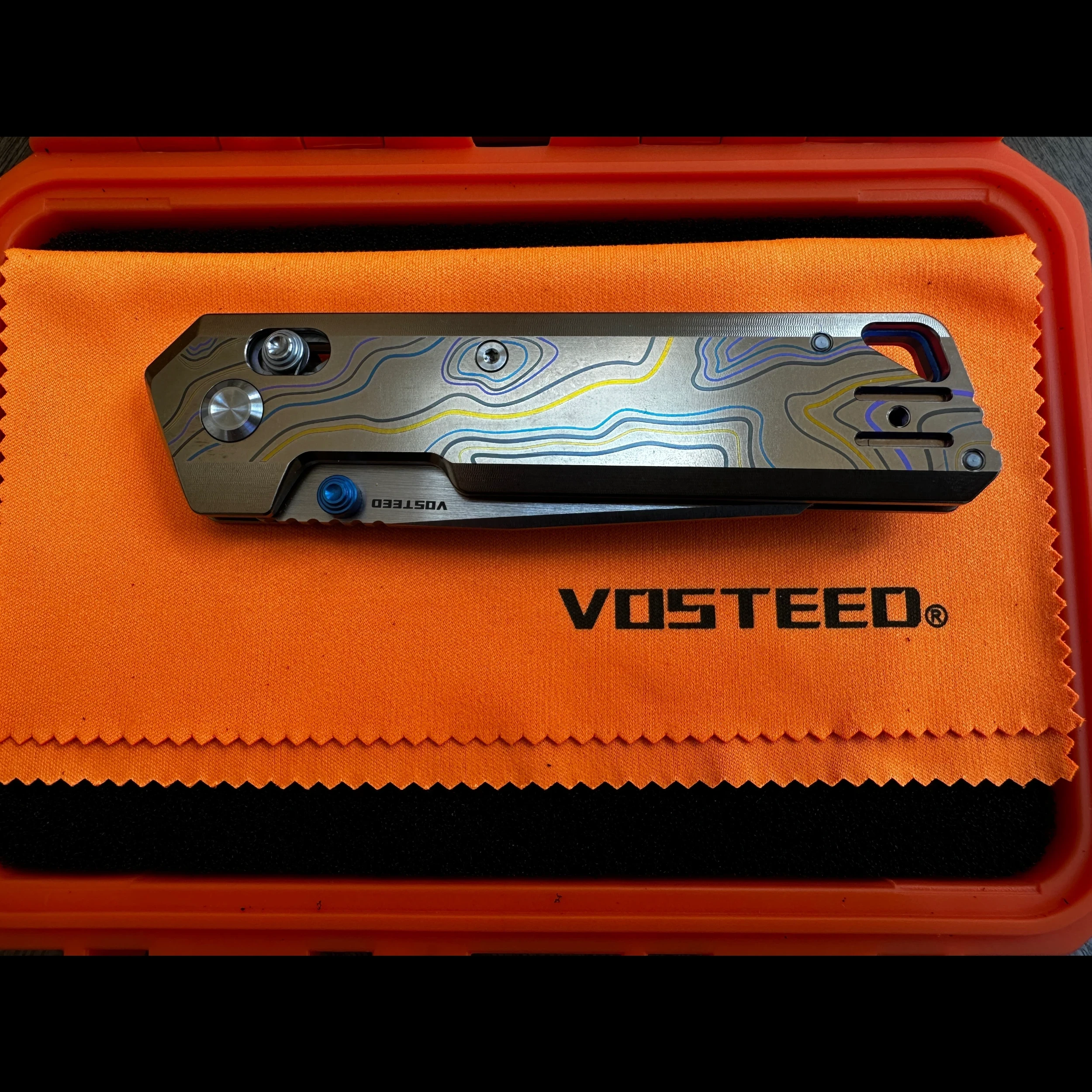 Bladebinge - Vosteed Parallel - S35VN - Topo Titanium Handle - 198/300