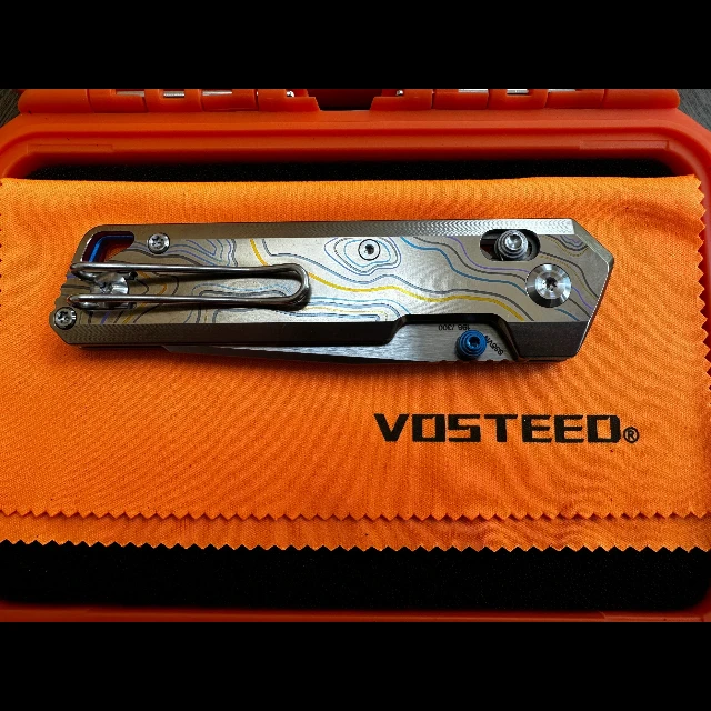 Bladebinge - Vosteed Parallel - S35VN - Topo Titanium Handle - 198/300