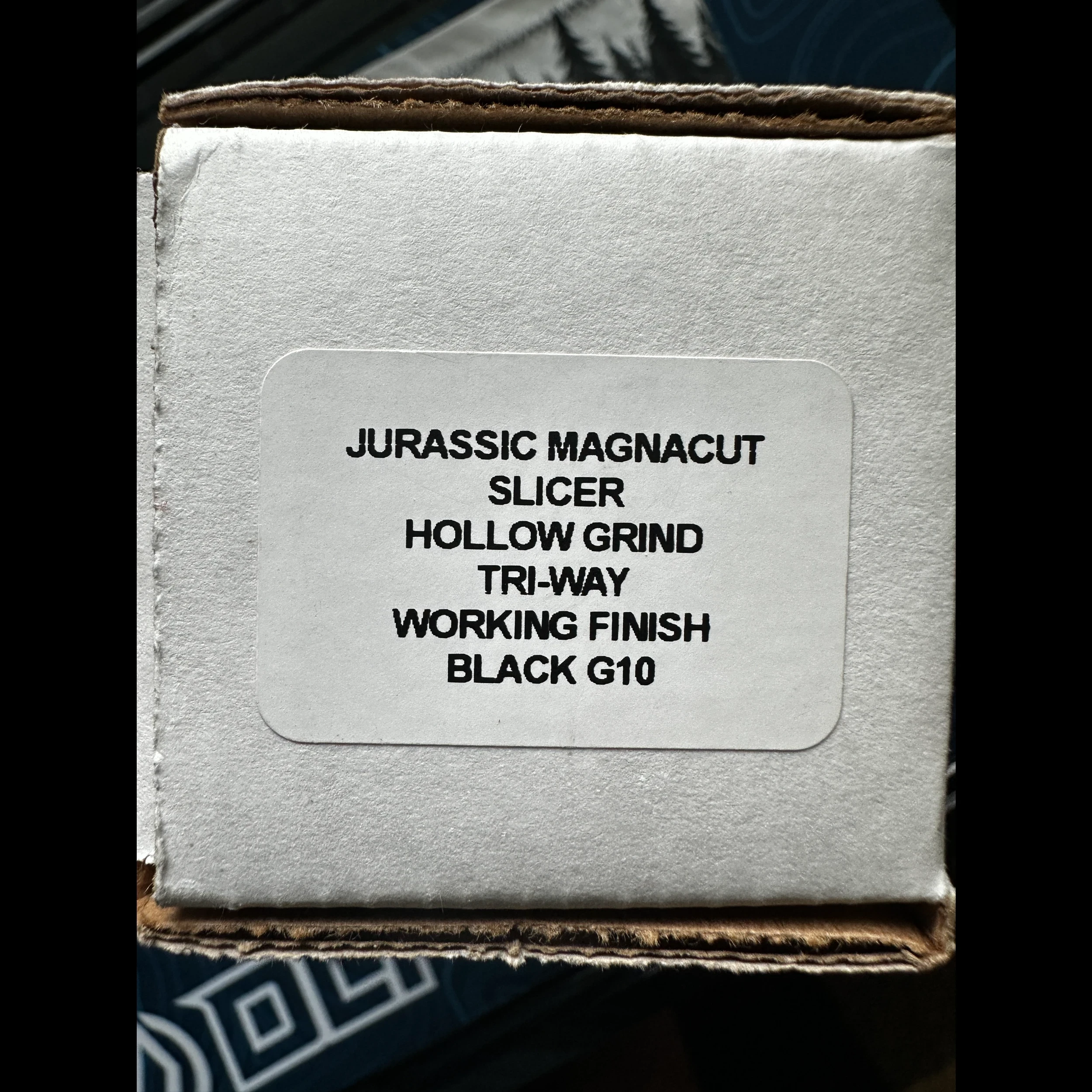 Bladebinge - Hinderer Jurassic -FULL TITANIUM - Magnacut Hollow Grind ...