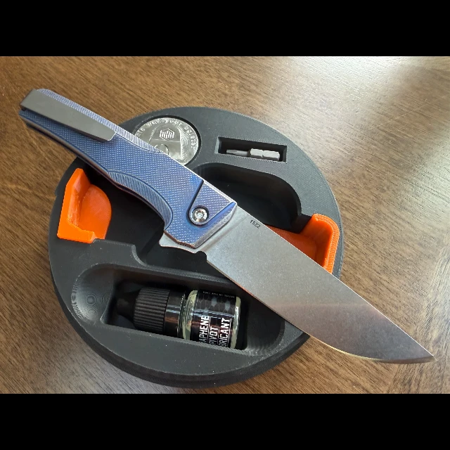 Bladebinge - MachineWise Sonora #1522 - S90V Stonewashed - Diamond Navy ...
