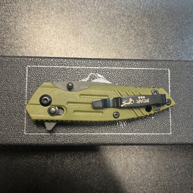 Bladebinge - Bear OPS Mini Rancor IX Slide Lock Flipper Knife 2.36" D2 ...