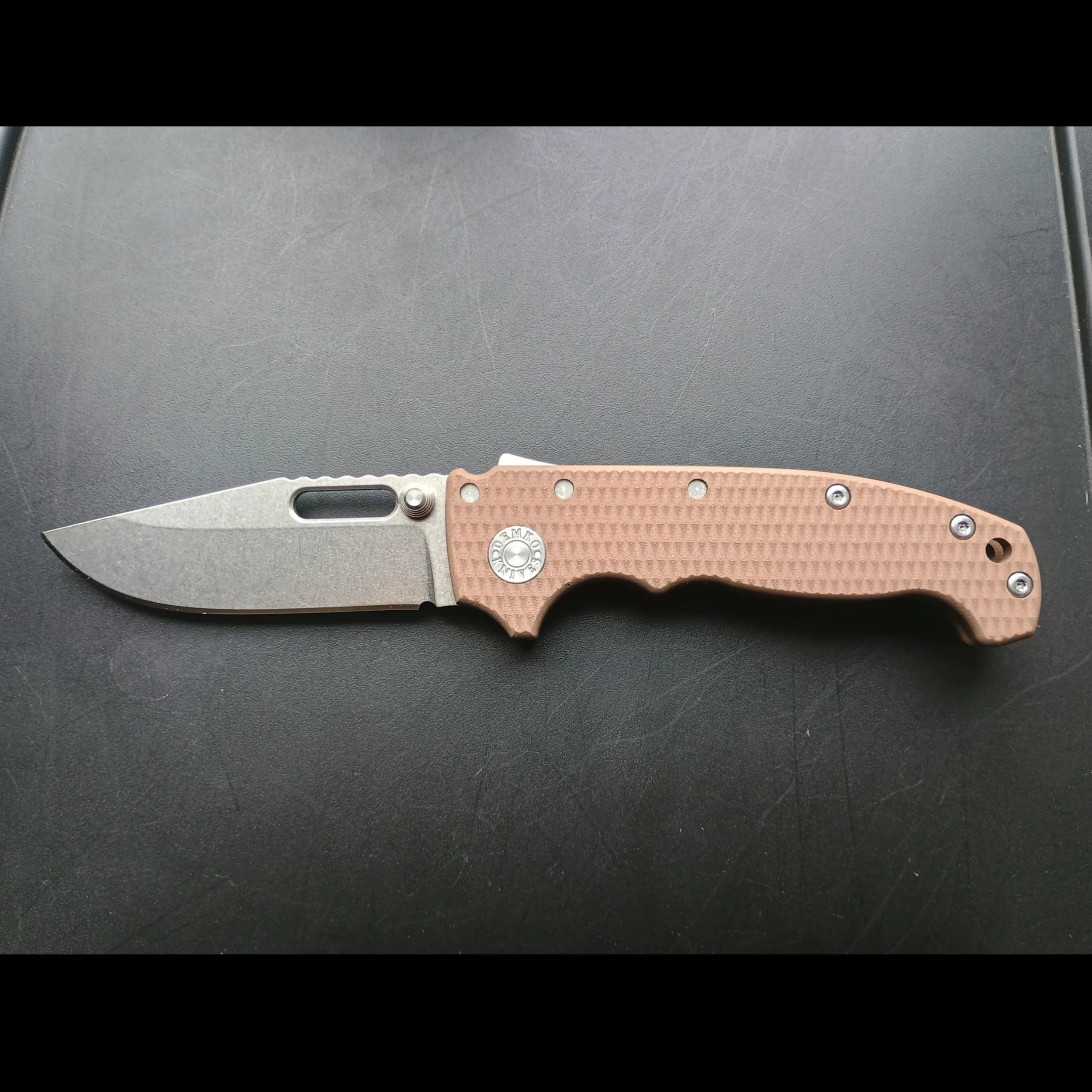 Bladebinge - Demko AD20S Clip Point 20CV Blade with Earth G10 Scales ...