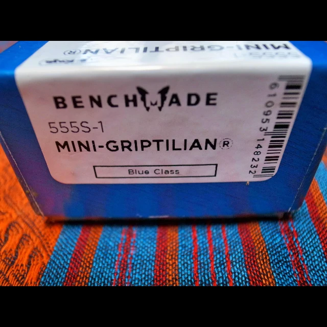 Bladebinge - New In Box Benchmade Mini Griptilian Blade HQ Exclusive Folder