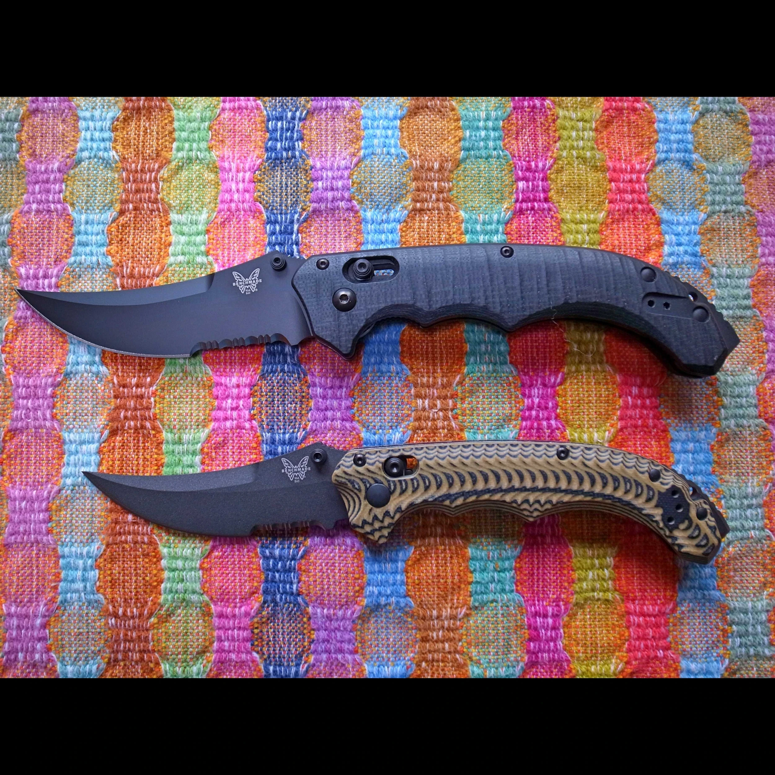 Bladebinge - Rare Grail Benchmade Bedlam + Mini Bedlam Knife Set