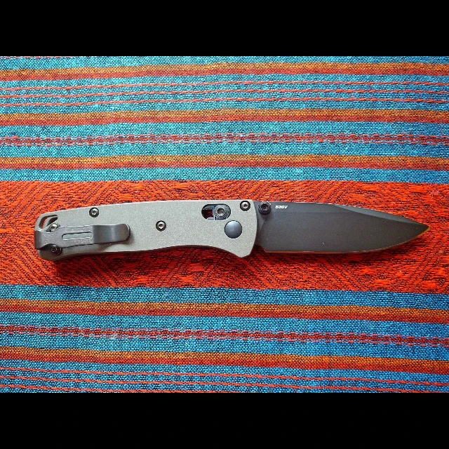 Bladebinge - Benchmade Mini Bugout with Titanium Scales + Extras