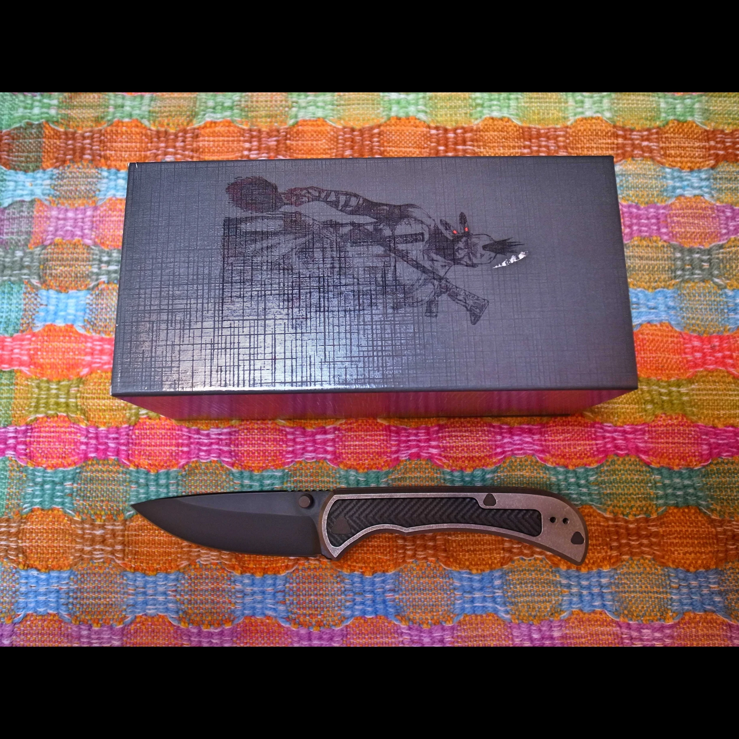 Bladebinge - Rare Half Face Blades HFB Cav Folder Gen 1