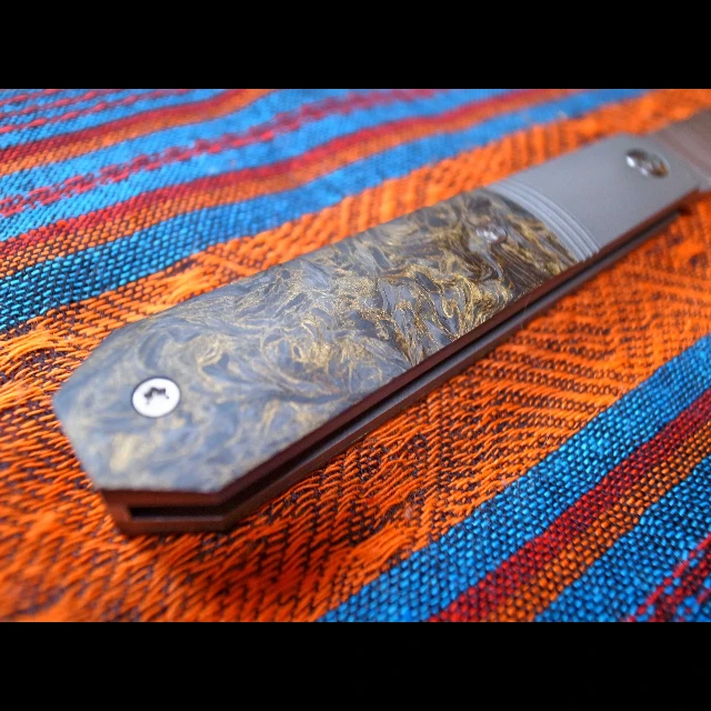 Bladebinge - Jack Wolf Knives Midnight Jack Fat Carbon Dark Matter Gold ...