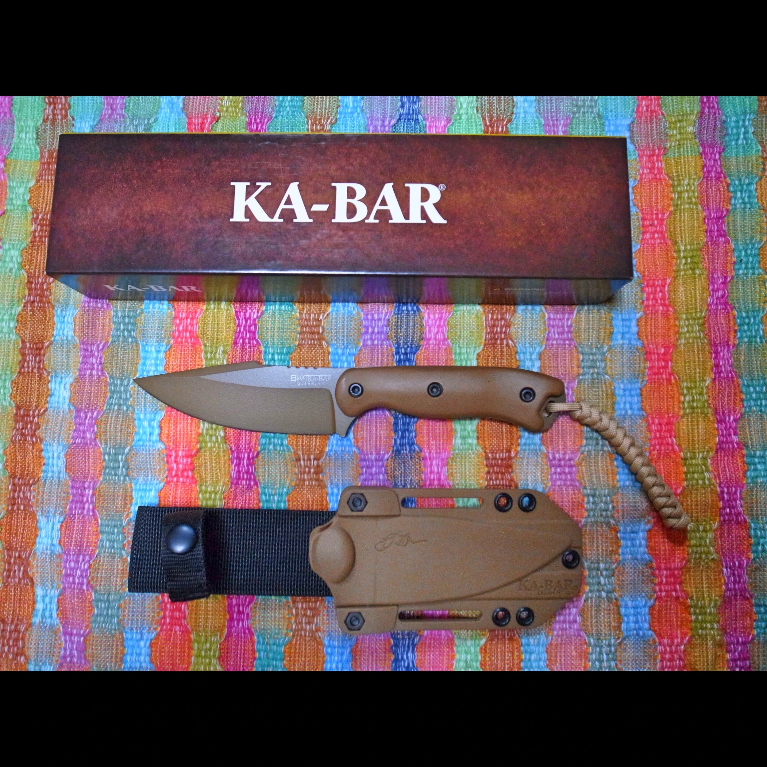 Bladebinge - New In Box Kabar BK18 Harpoon Fixed Blade Knife