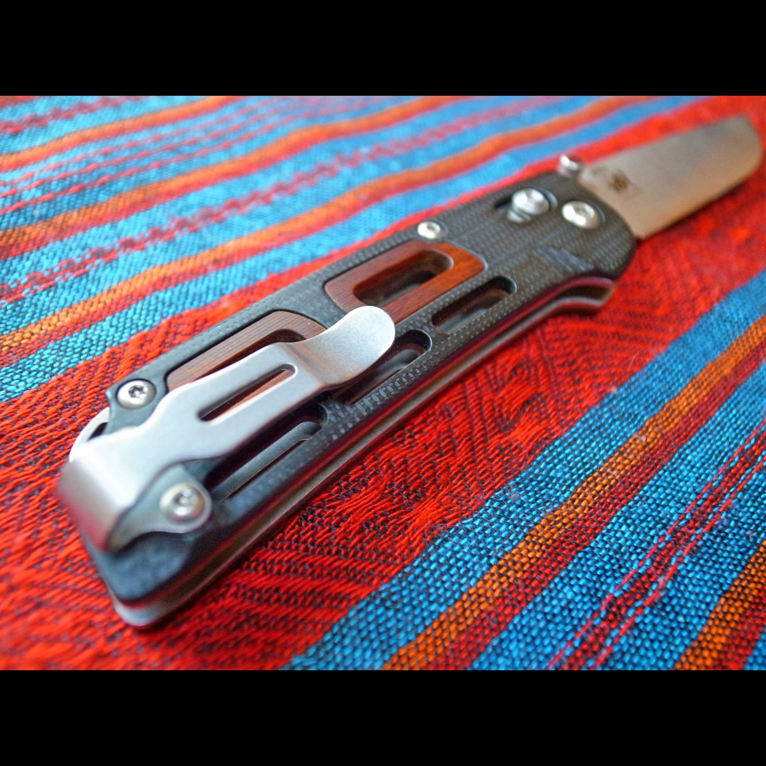 Bladebinge - Rare Benchmade Saibu Cocobolo & G10 Nakamura Folder