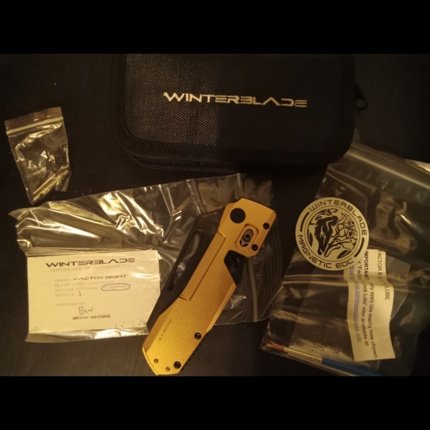Bladebinge - Winterblade Factor 8ight Gold Limited Release