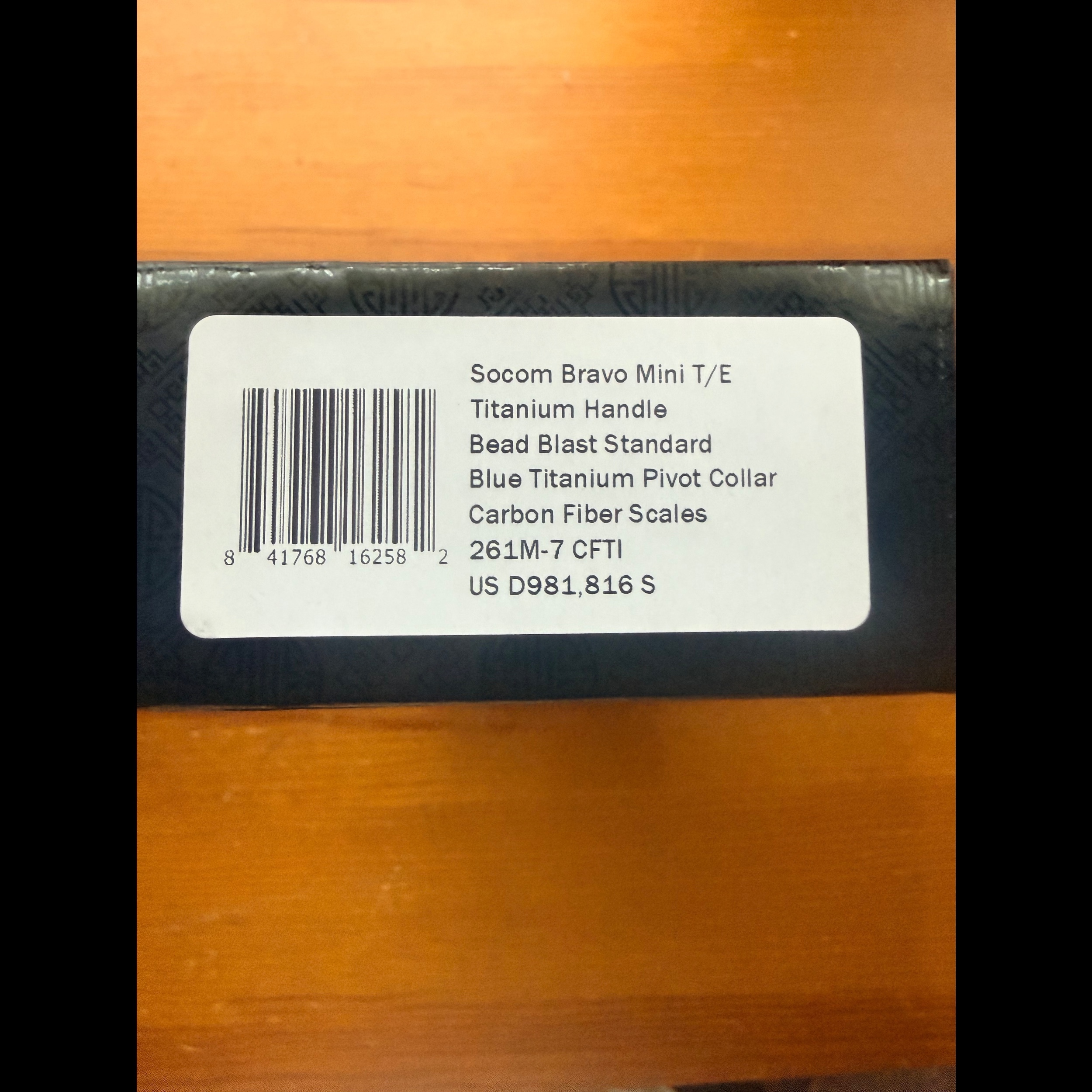 Bladebinge - Microtech socom mini bravo te