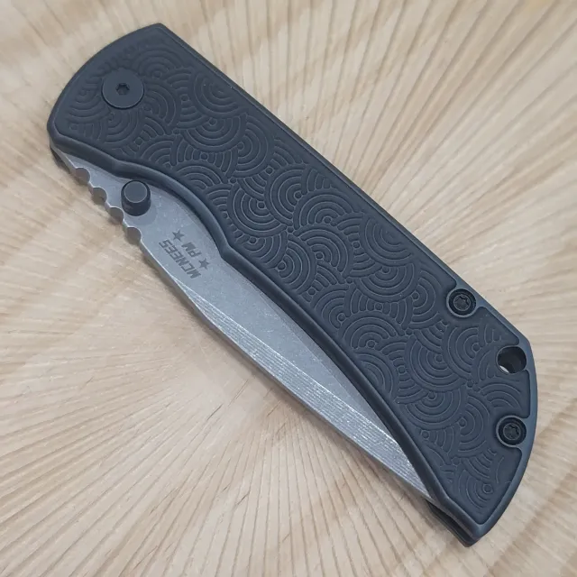 Bladebinge - McNees MAC 2 3.5" Blackout-Atomic CHAOS SEIGAIHA TANTO ...