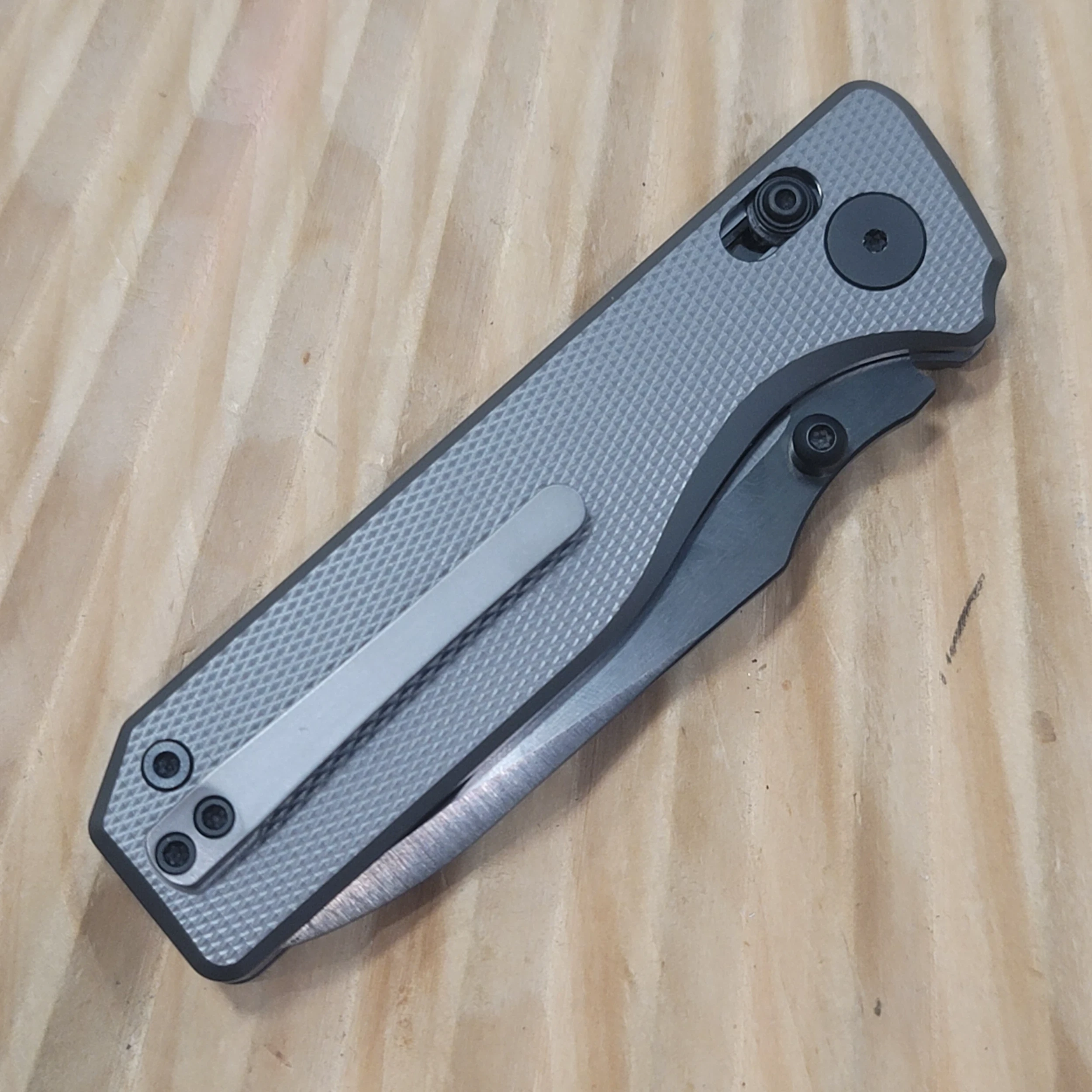 Bladebinge - Miguron Vane II DLC Over belt satin M390 PVD Titanium