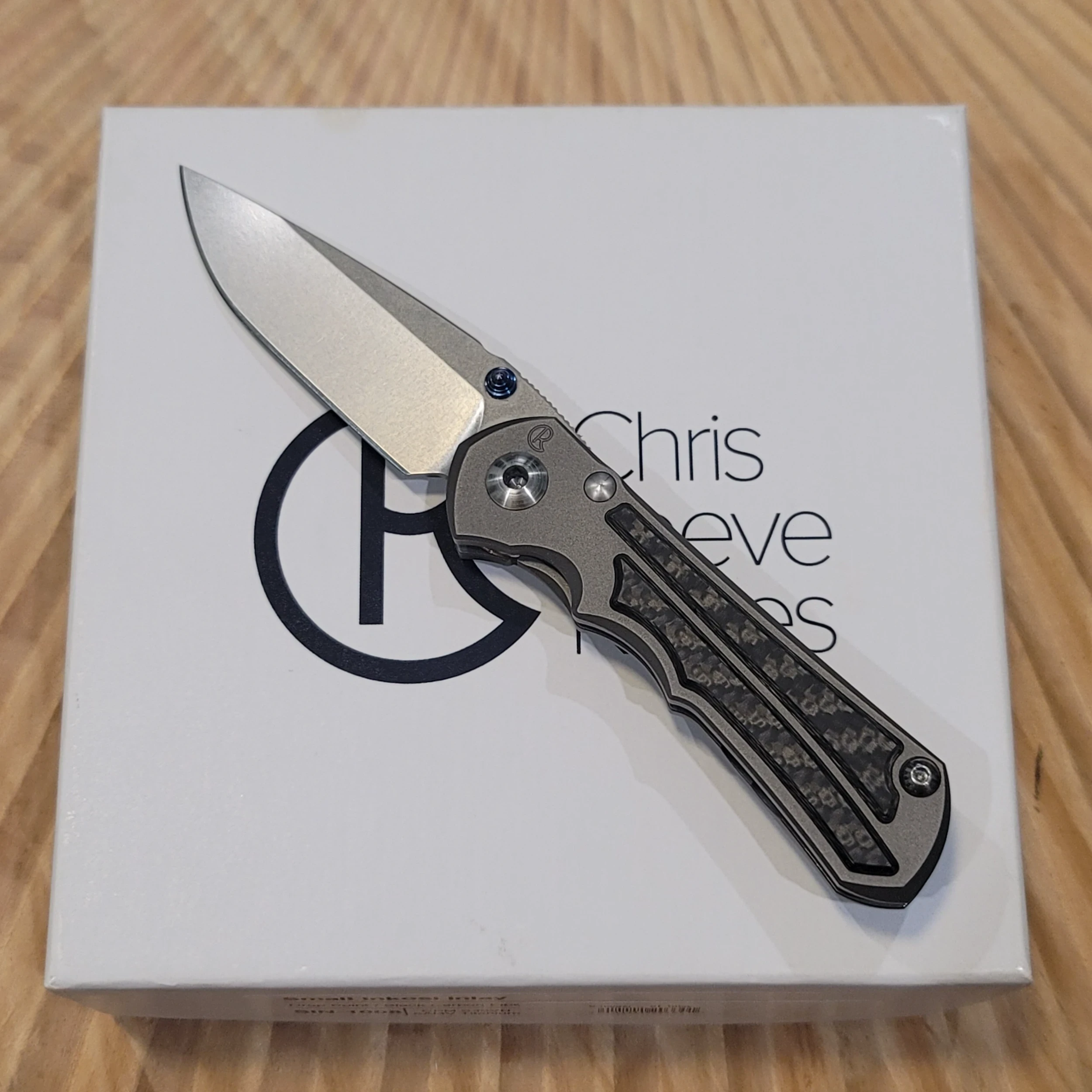 Bladebinge - Chris Reeve Small Inkosi Inlay BHQ Excl, Carbon Fiber ...
