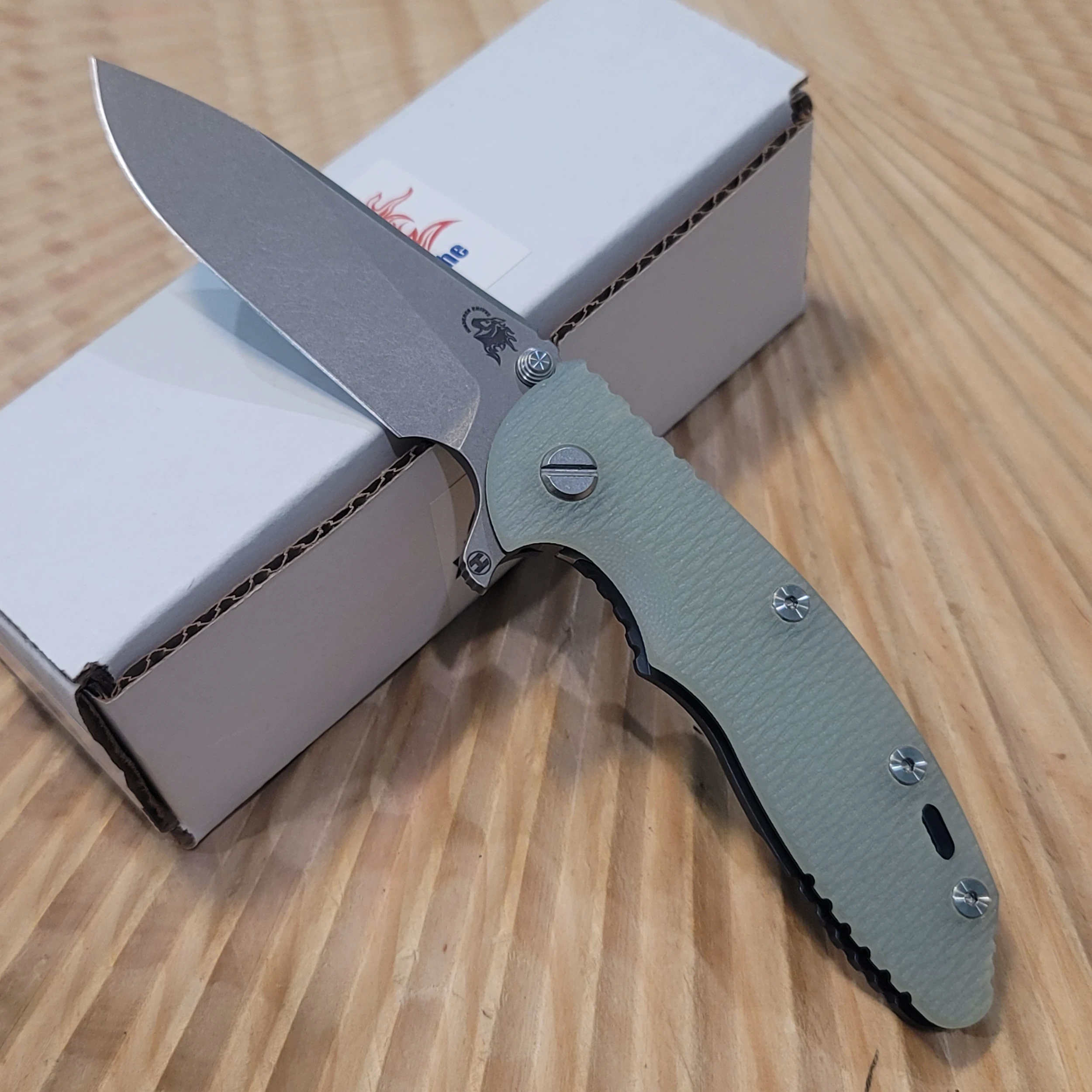 Bladebinge - Hinderer XM-18 3.5" 20CV Slicer Hollow Grind Tri Way ...