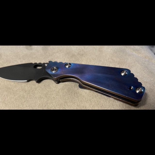 Bladebinge - STRIDER PT HC TI BLURPLE SCALES - MAGNACUT