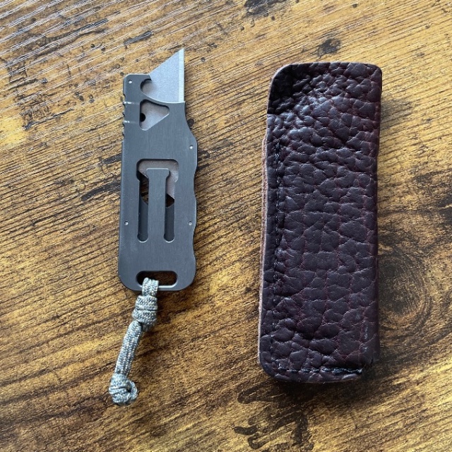 Bladebinge - GilTek RUK Utility Knife v1 Gray Aluminum
