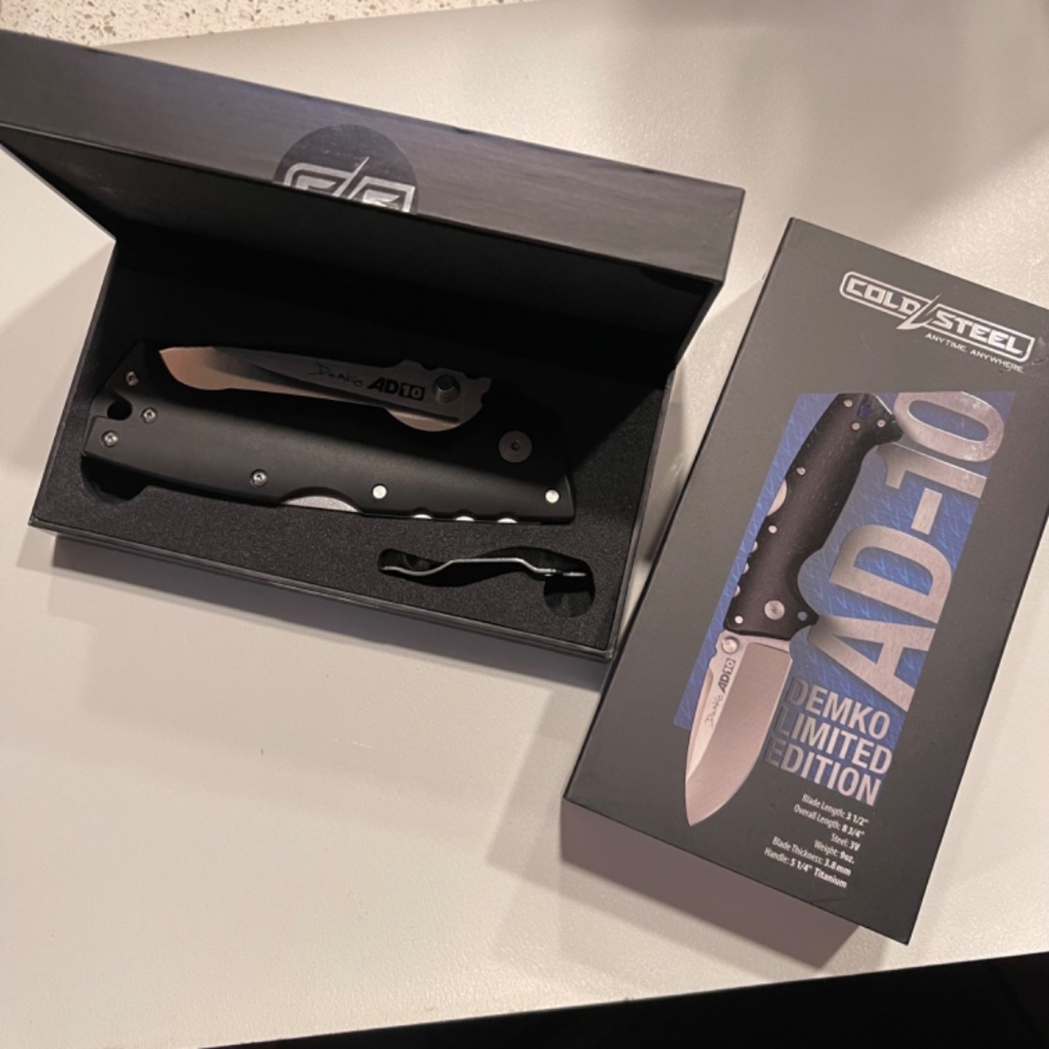 Bladebinge - *LIMITED EDITION #25 out of 200 AD-10 DEMKO BLACK TITANIUM ...