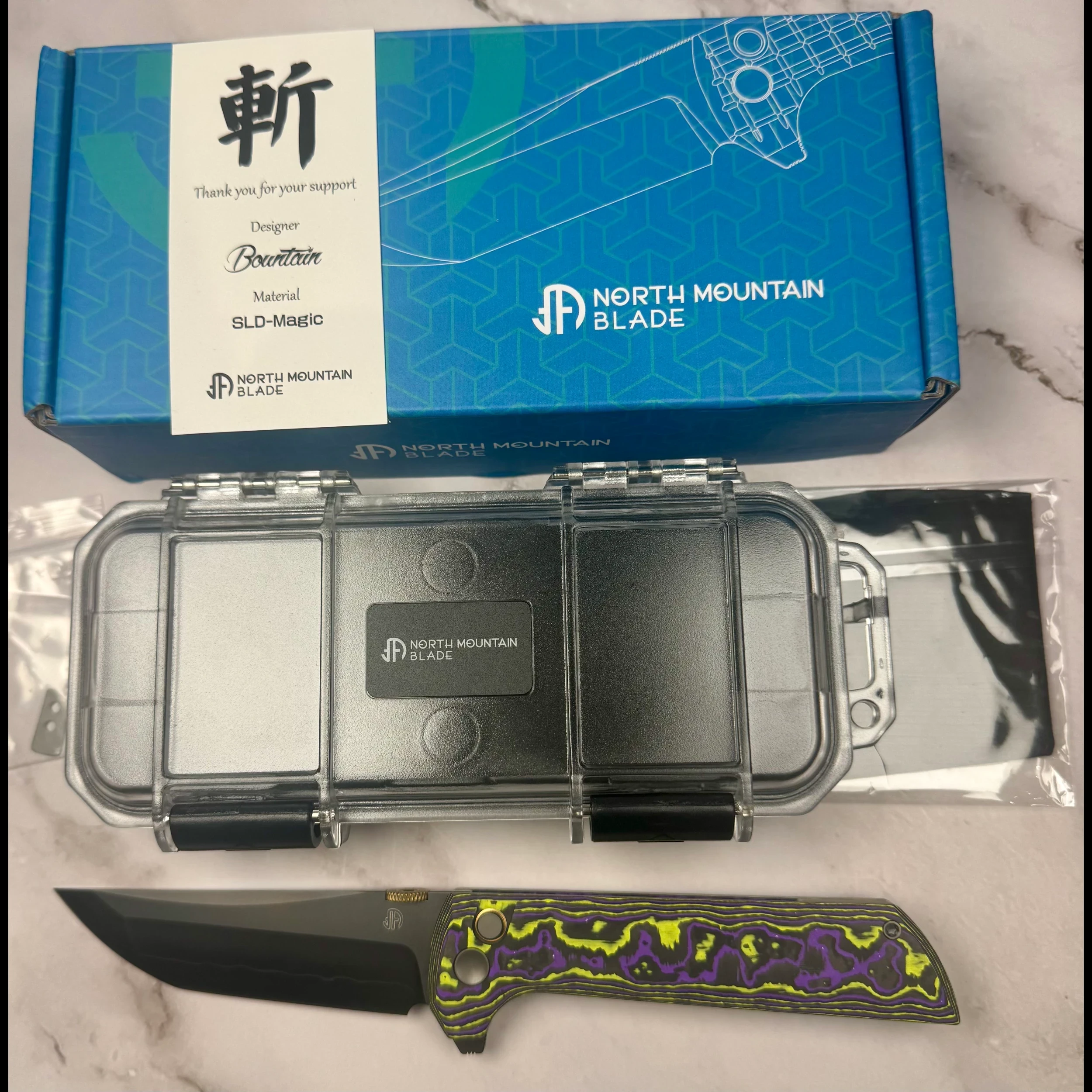 Bladebinge - Norh Mountain Blade 2406-PRCF-DLC Chop2 Joker Color ...