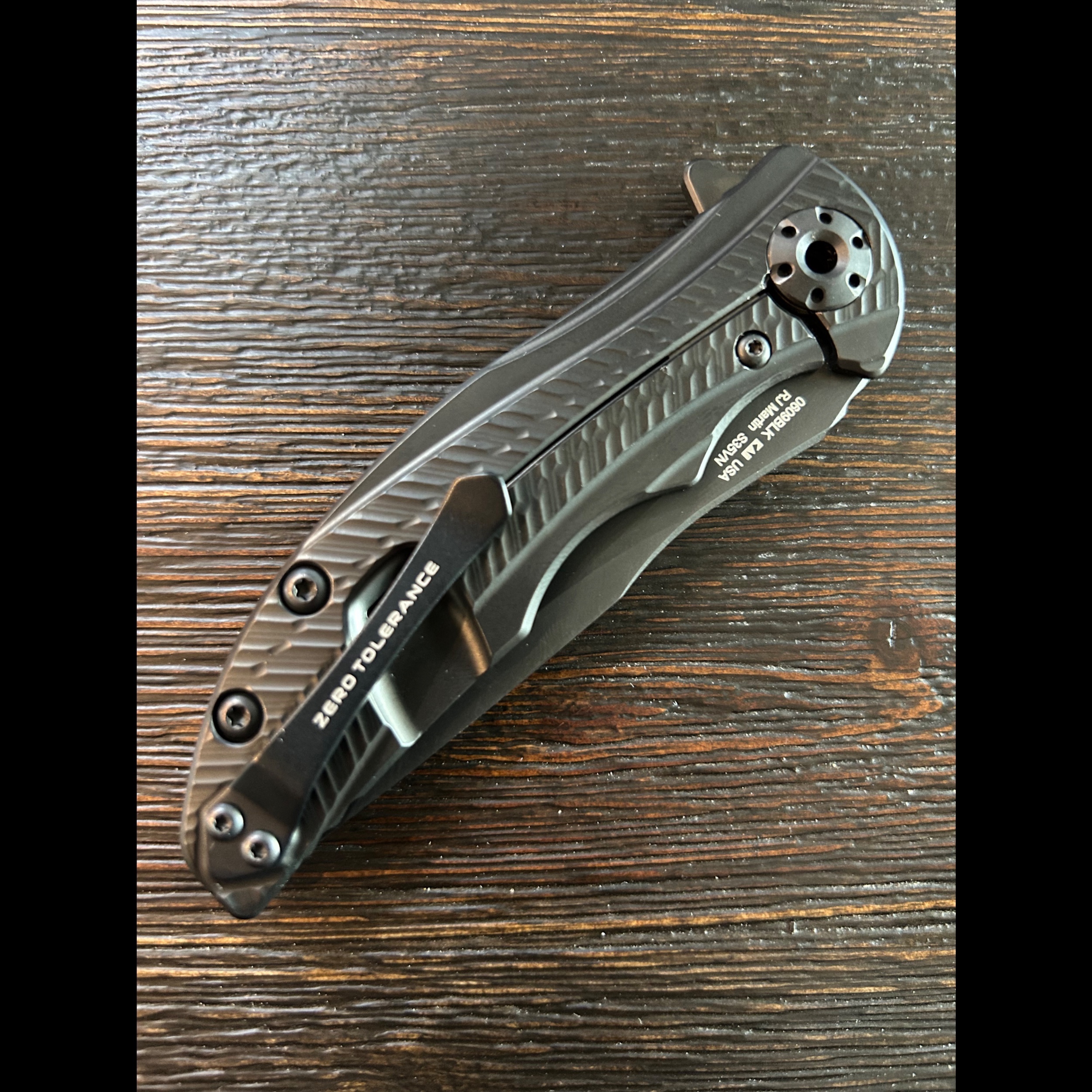 Bladebinge - Zero Tolerance ZT0609Blk RJ Martin - LIMITED EDITION ...
