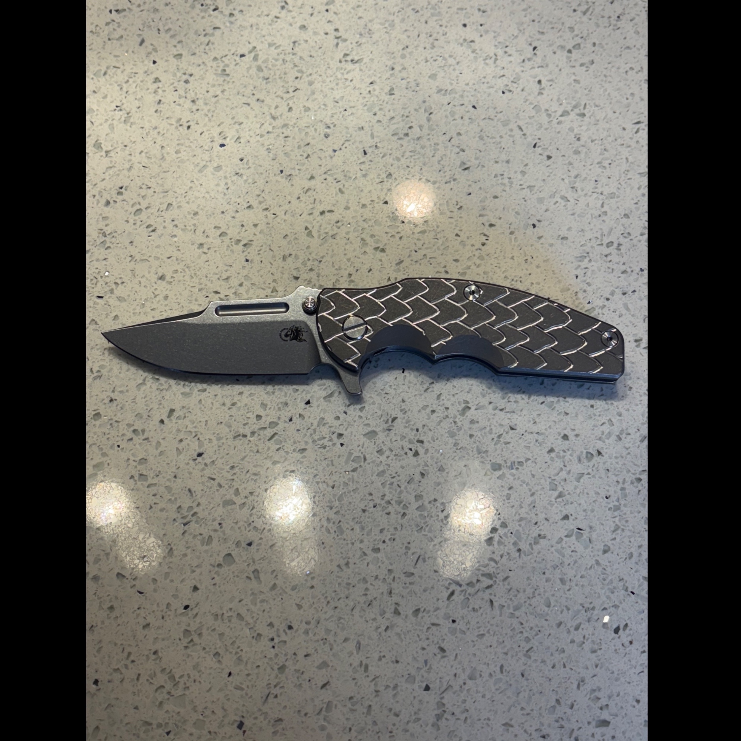 Bladebinge - JURASSIC-FRONTIER CLIP POINT-MAGNACUT-STONEWASH BLADE ...