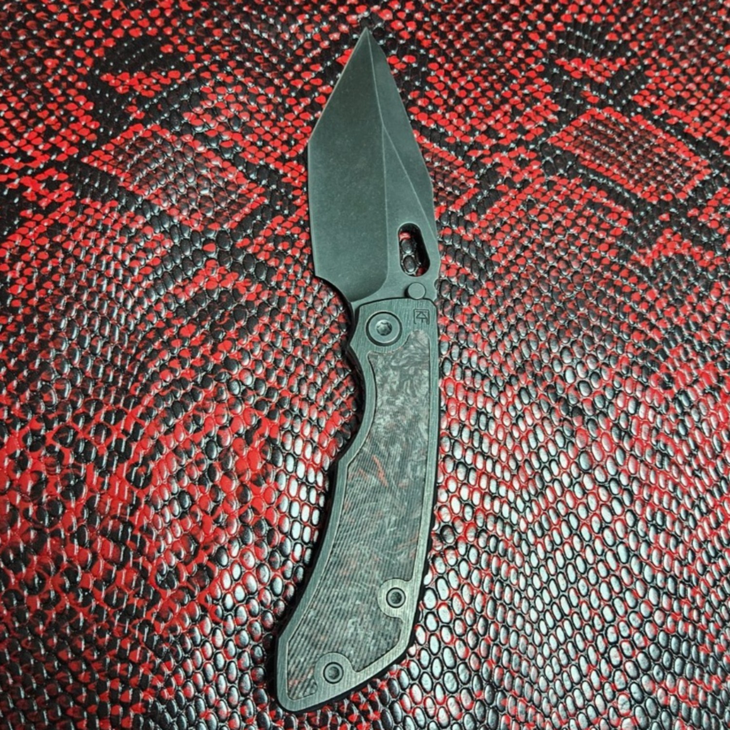 Bladebinge - Custom Knife Factory Rotten Design Evo T Carbon Fiber ...