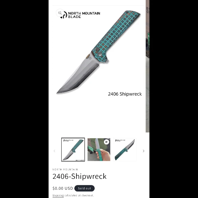 Bladebinge - North Mountain Blade Chop 2 Copper Shipwreck SLD Magic BNIB