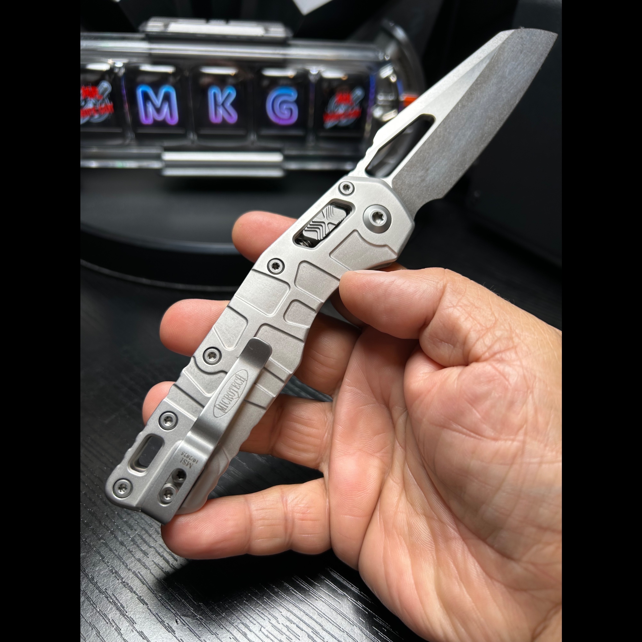Bladebinge - Microtech msi titanium