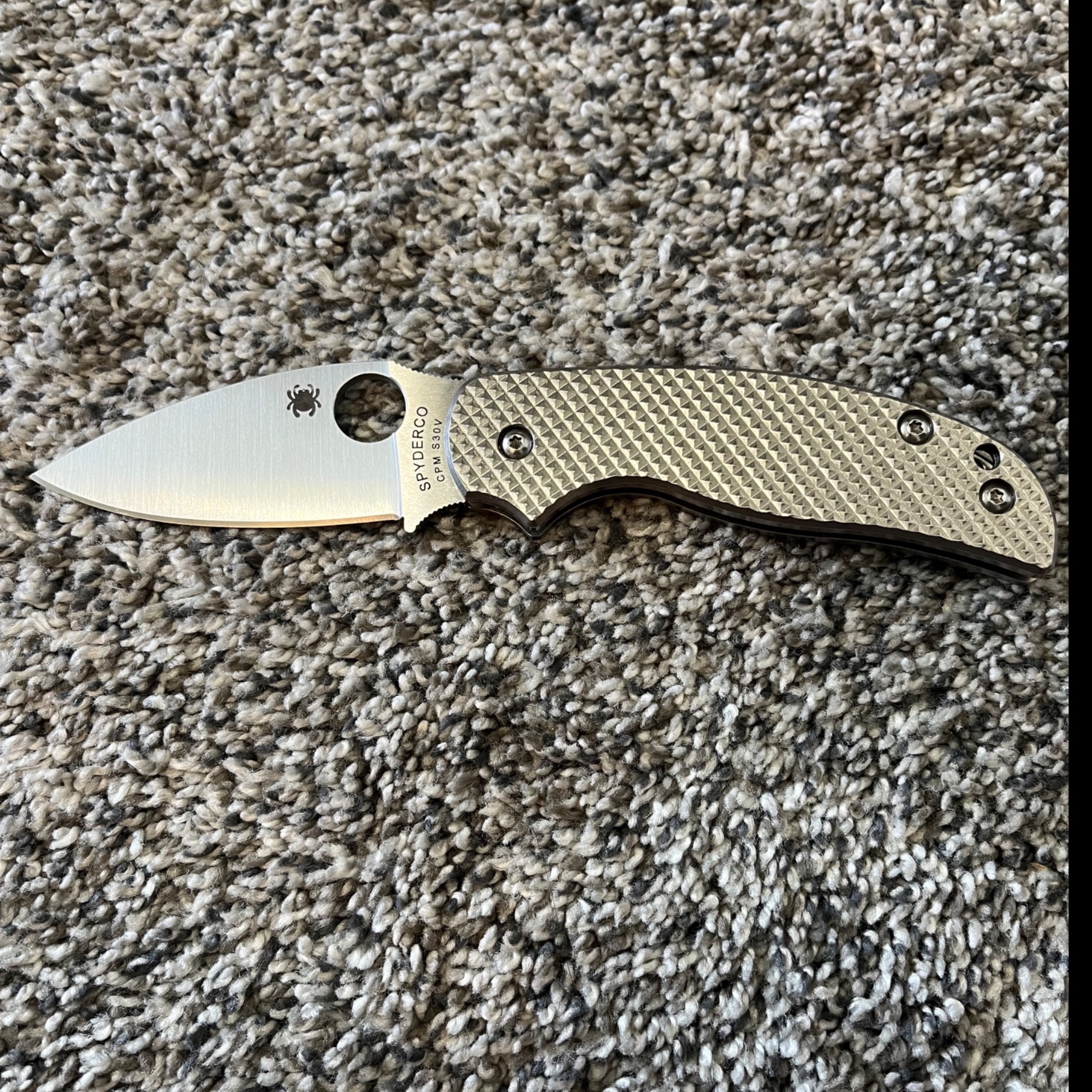 Bladebinge - Spyderco Sage 5 with RGT Ti Scales