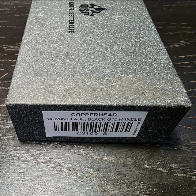 Bladebinge - QSP Knives Copperhead Liner Lock Folding Knife 3.50 ...