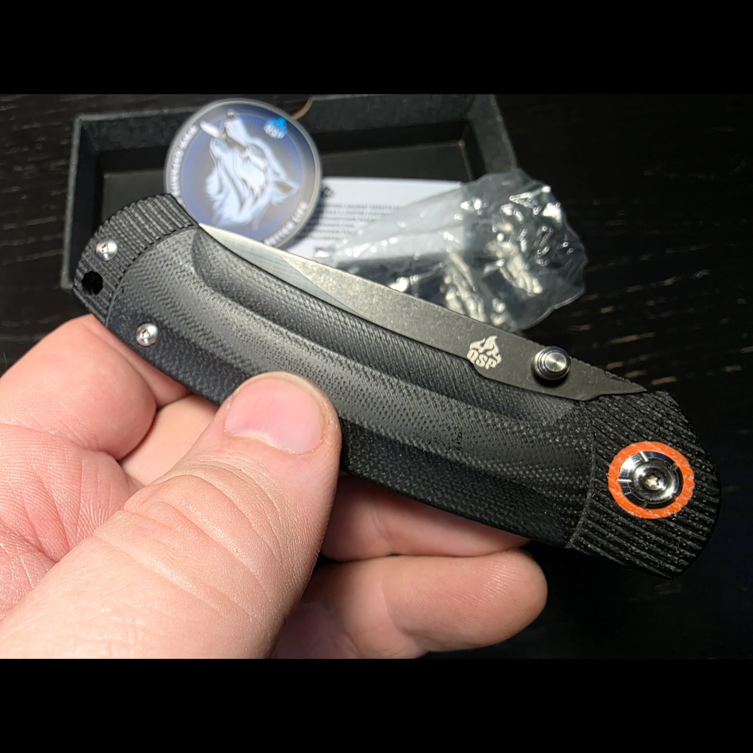 Bladebinge - QSP Knives Copperhead Liner Lock Folding Knife 3.50 ...