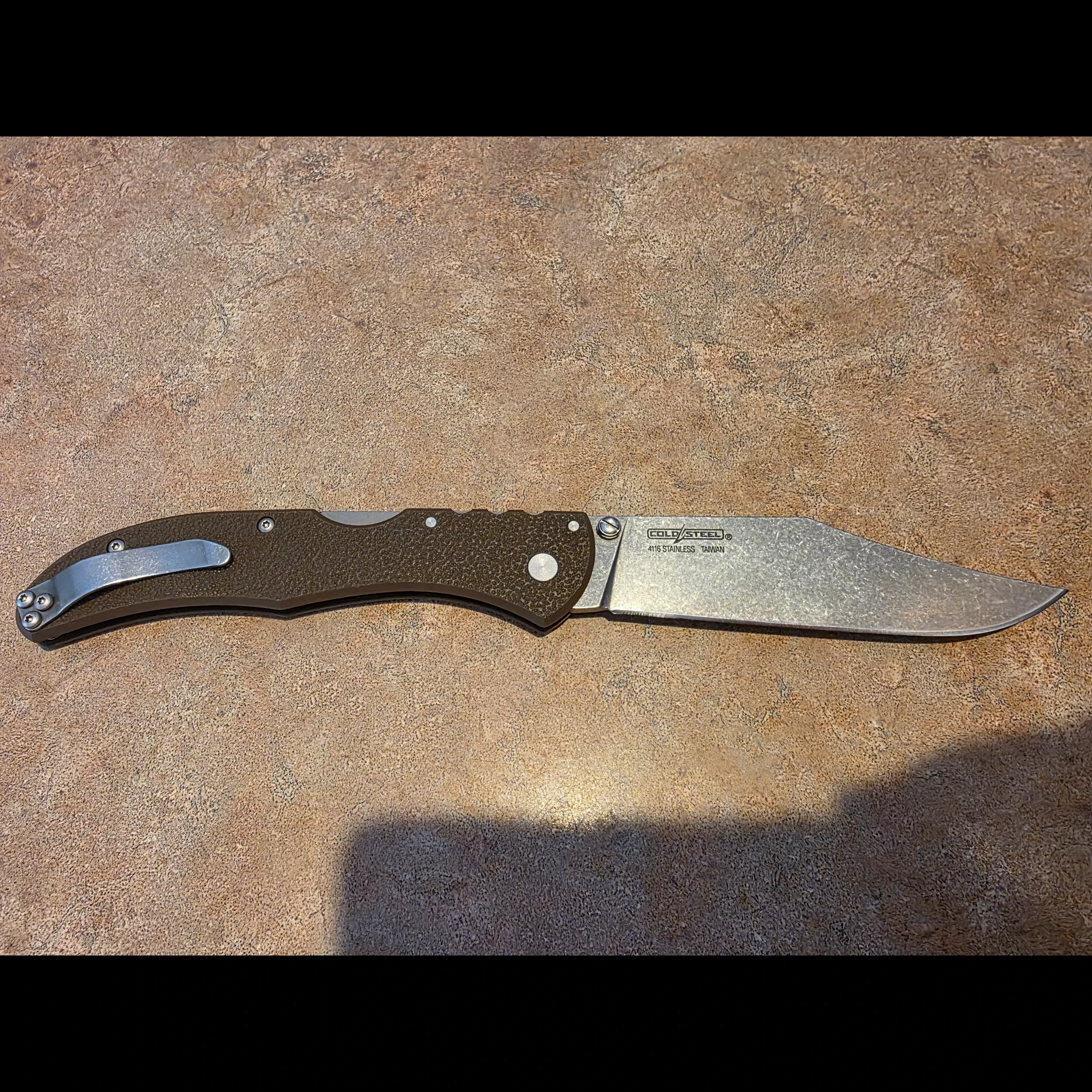 Bladebinge - Cold Steel Range Boss Pocket Knife, triad lock, German ...