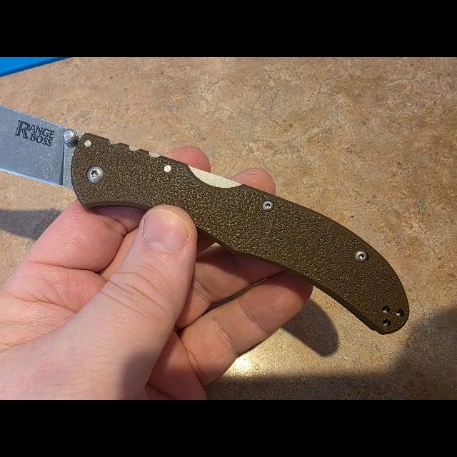 Bladebinge - Cold Steel Range Boss Pocket Knife, triad lock, German ...