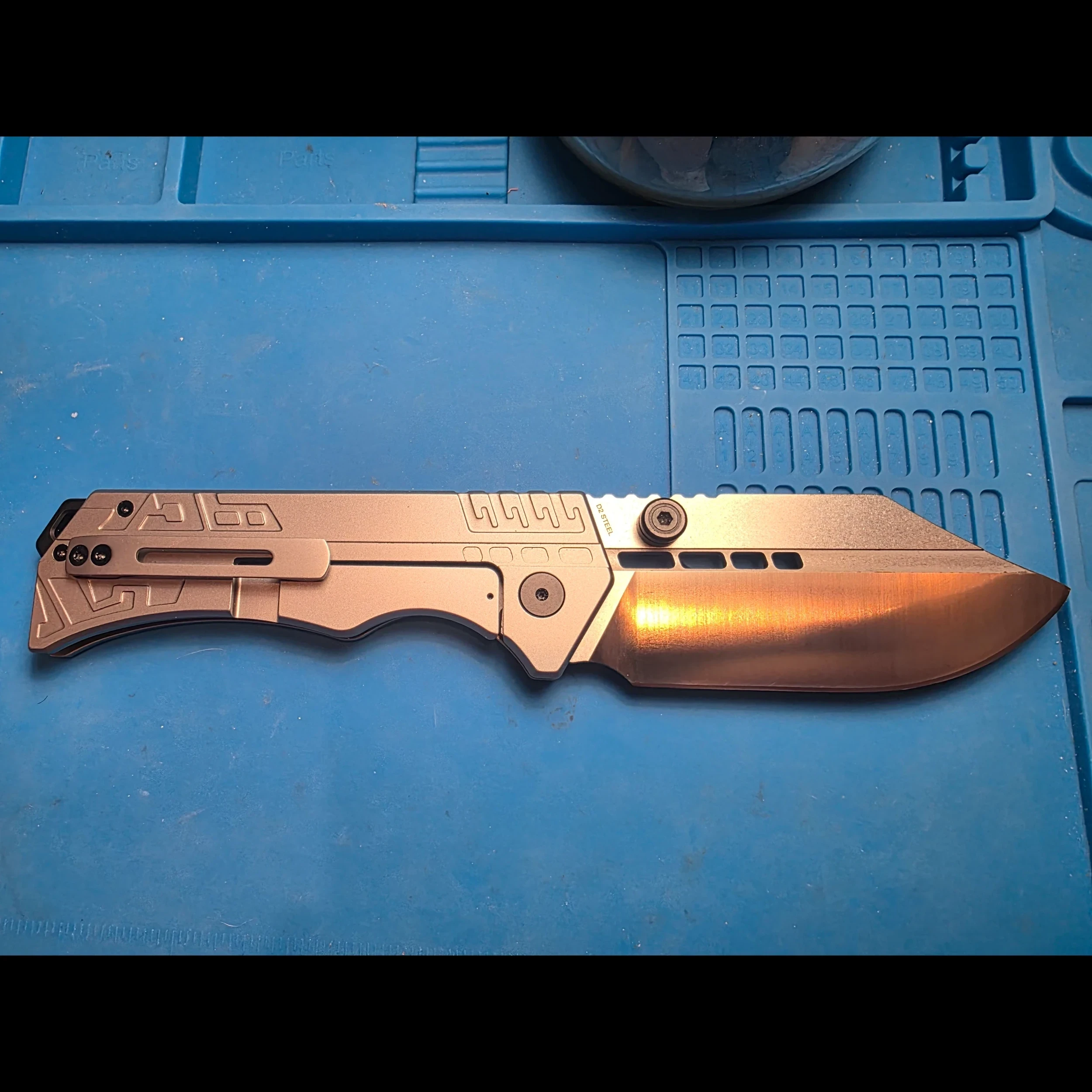 Bladebinge - VALHALLA LORD Large Tactical Folding Knife , 3.6'' D2 ...