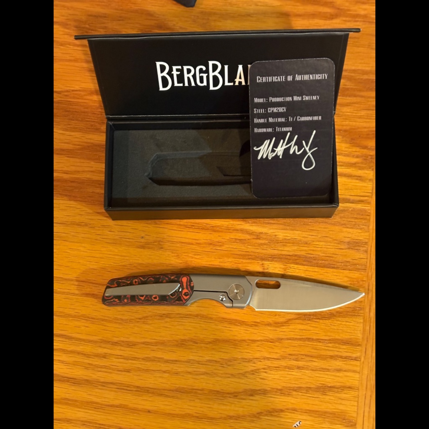 Bladebinge - Berg Blades Mini Sweeney