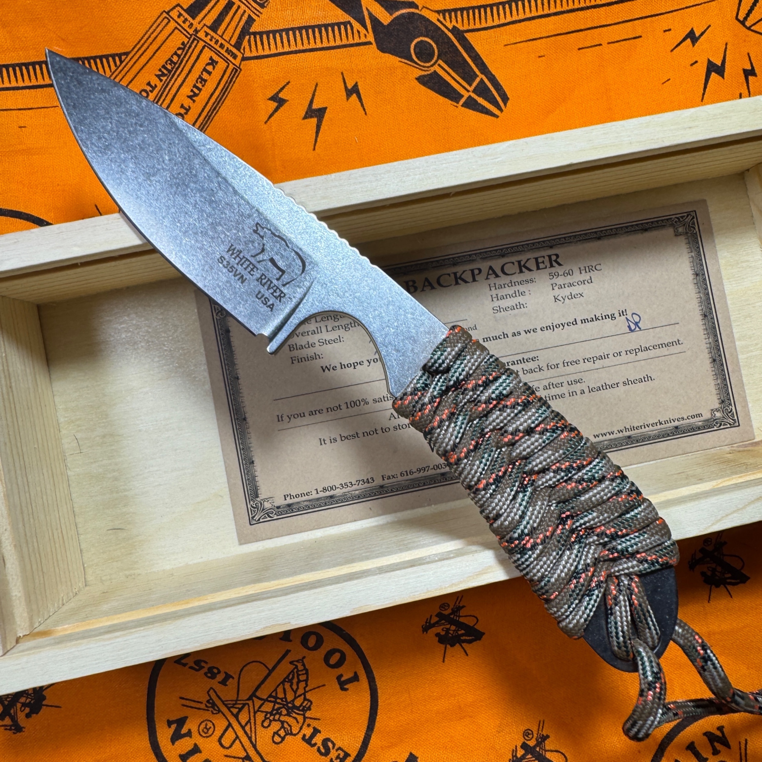 Bladebinge - White River M1 Backpacker