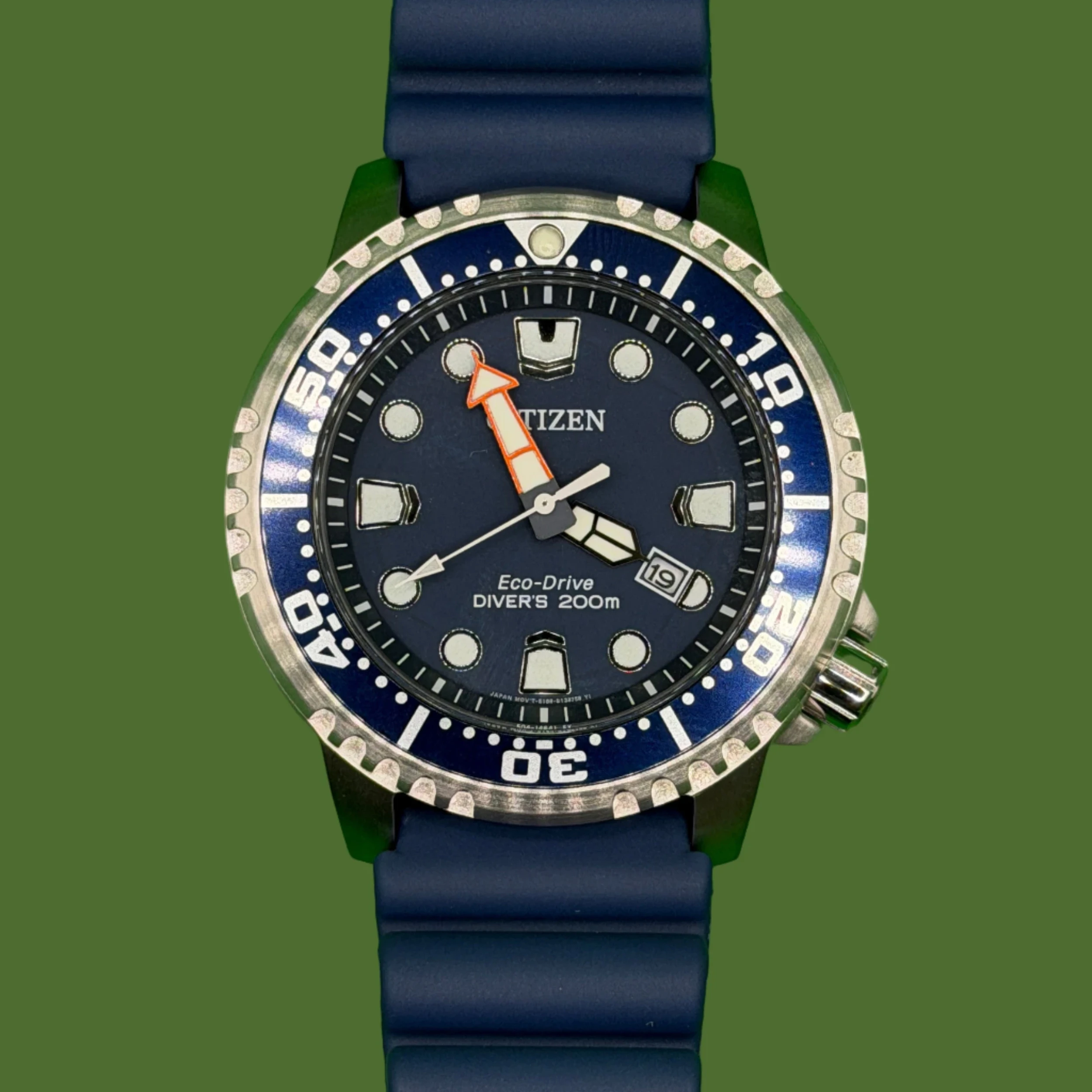 Bladebinge - Citizen Promaster Dive Eco-Drive Watch (Blue)
